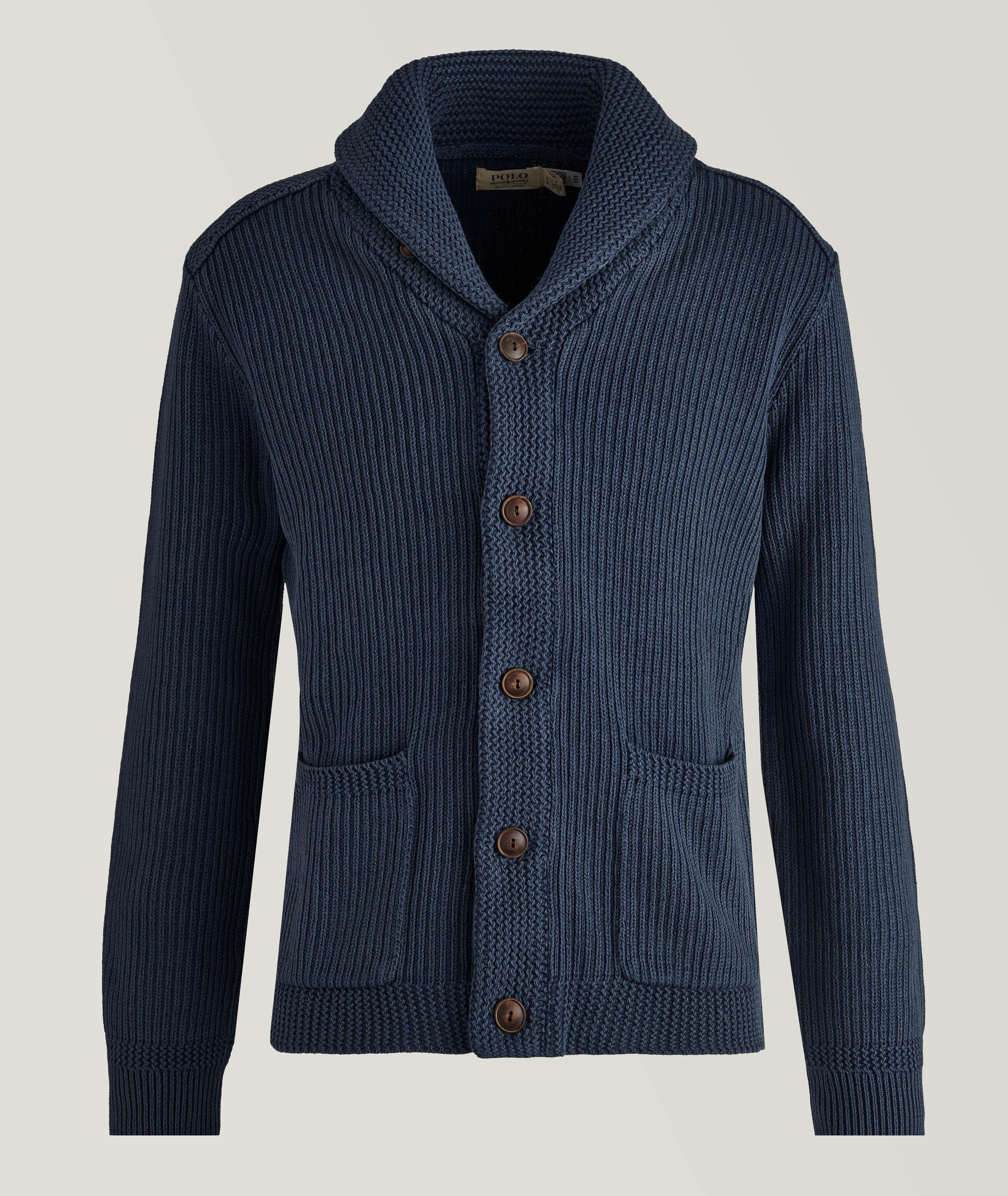 Polo Ralph Lauren Shawl Collar Cotton Cardigan | Sweaters & Knits | Harry Rosen