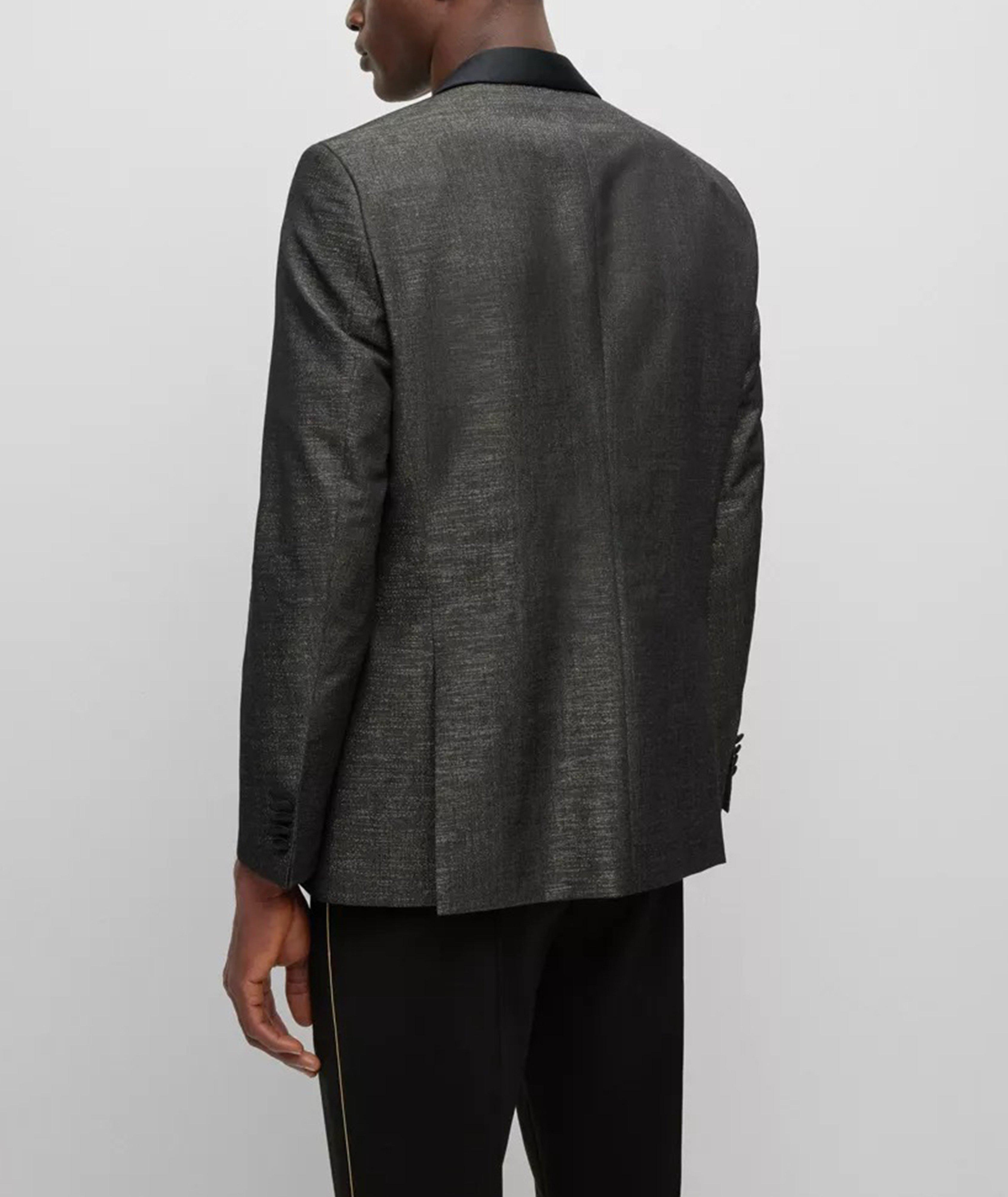 BOSS Metallic Wool-Blend Cocktail Jacket | Sport Jackets | Harry Rosen