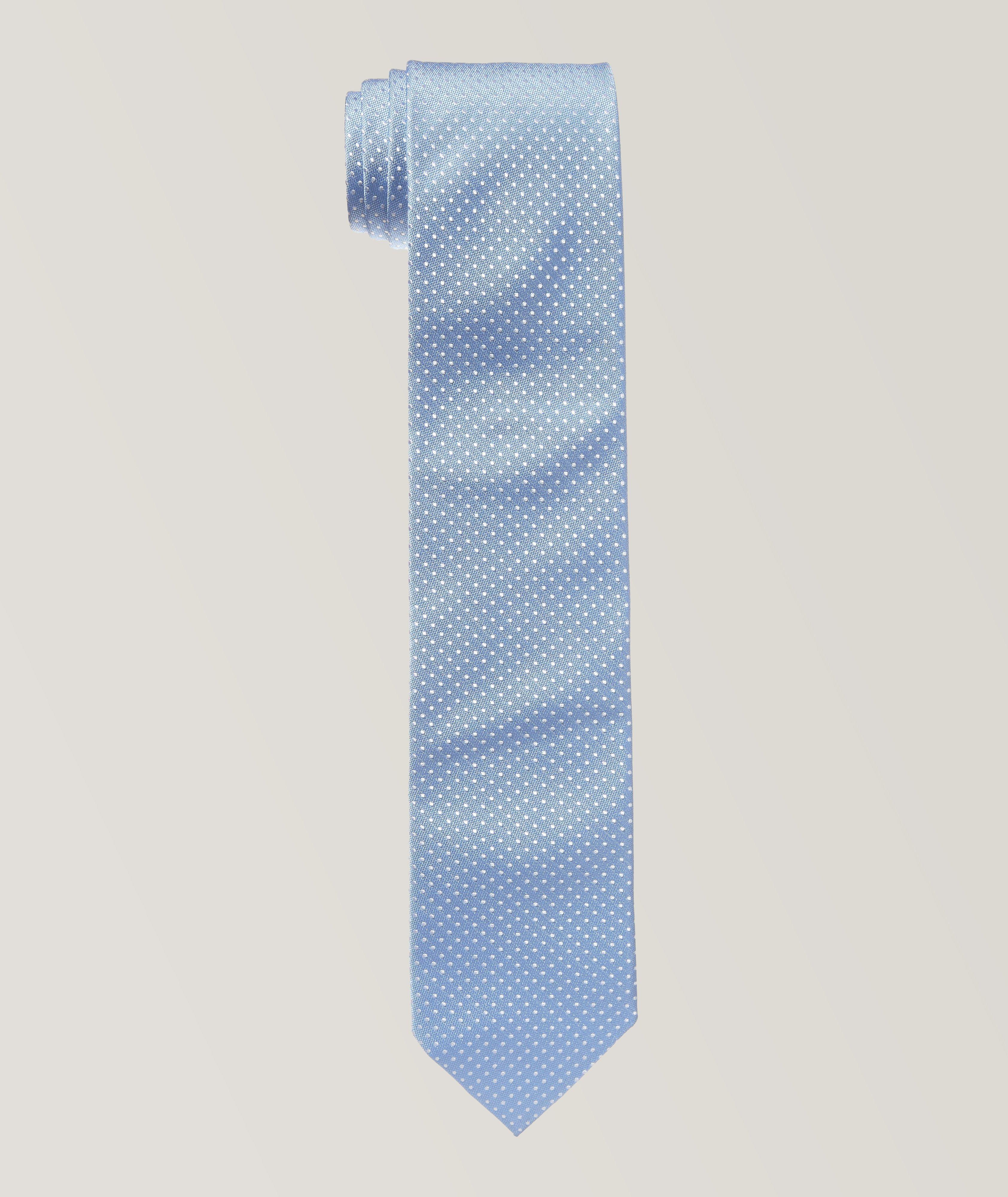 Canali Polka Dot Pattern Silk Tie | Ties, Pocket Squares & Formal ...