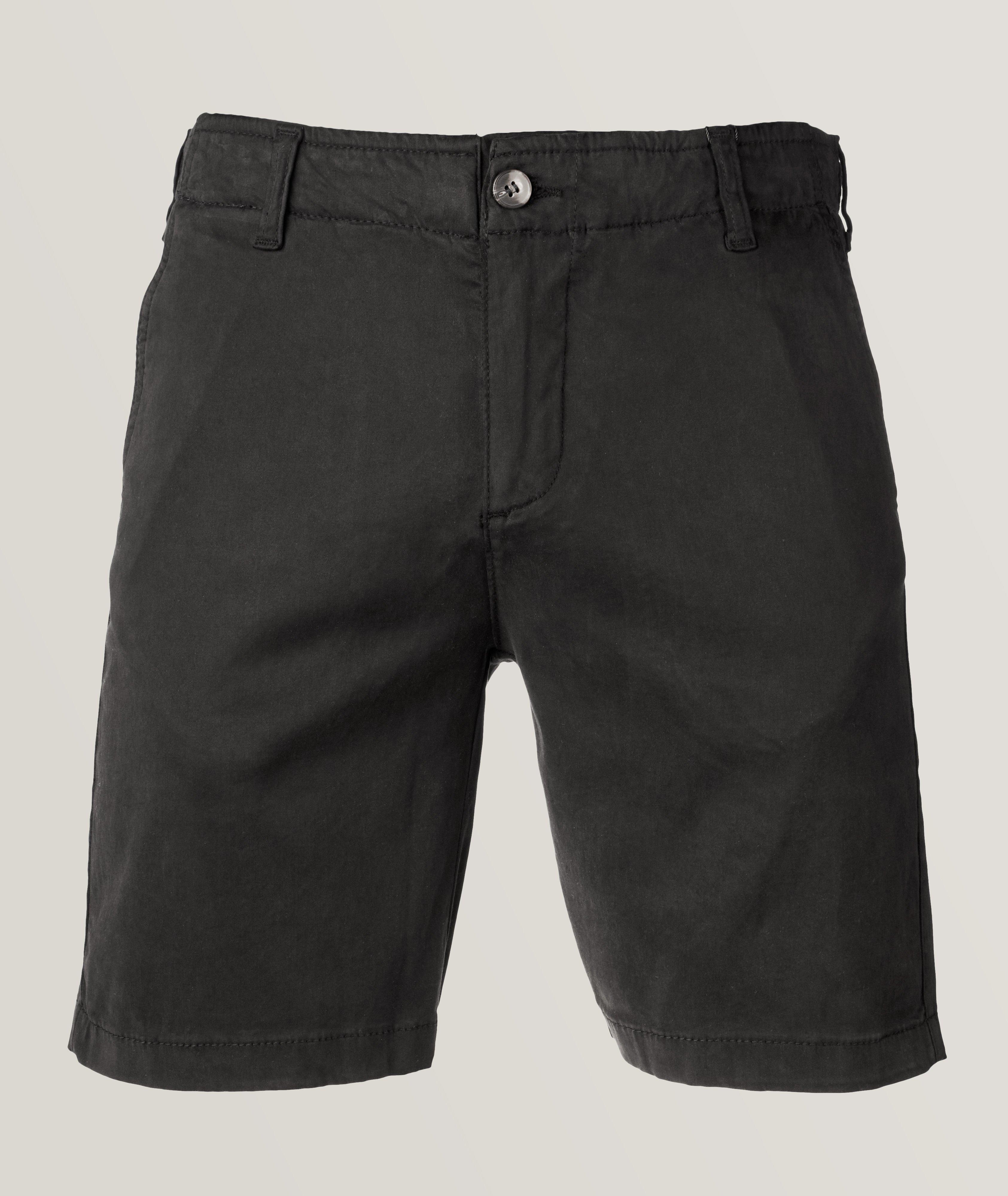 Benson Como Stretch Tencel-Cotton Shorts | Shorts | Harry Rosen