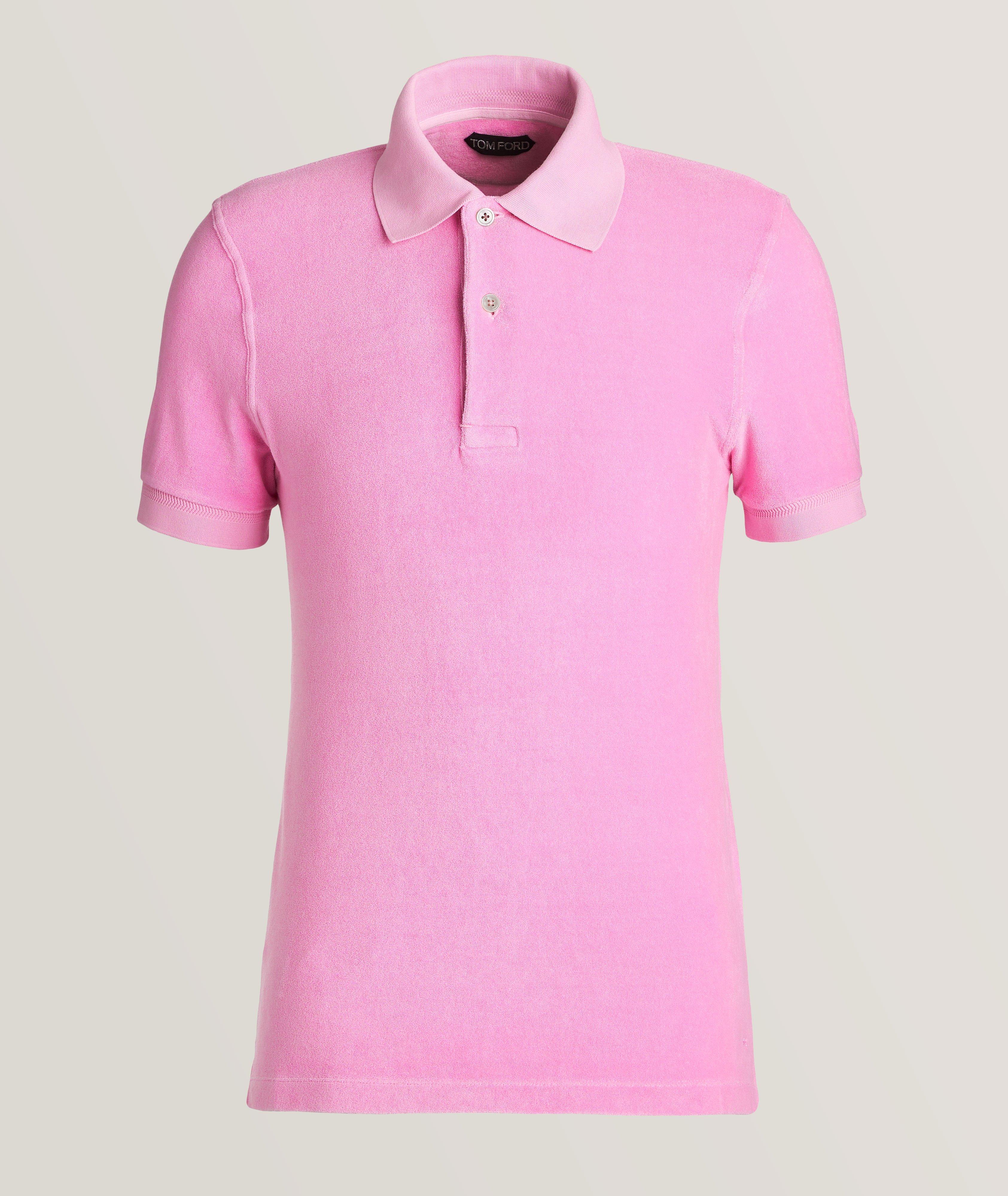 TOM FORD Terry Cotton-Blend Polo | Polos | Harry Rosen