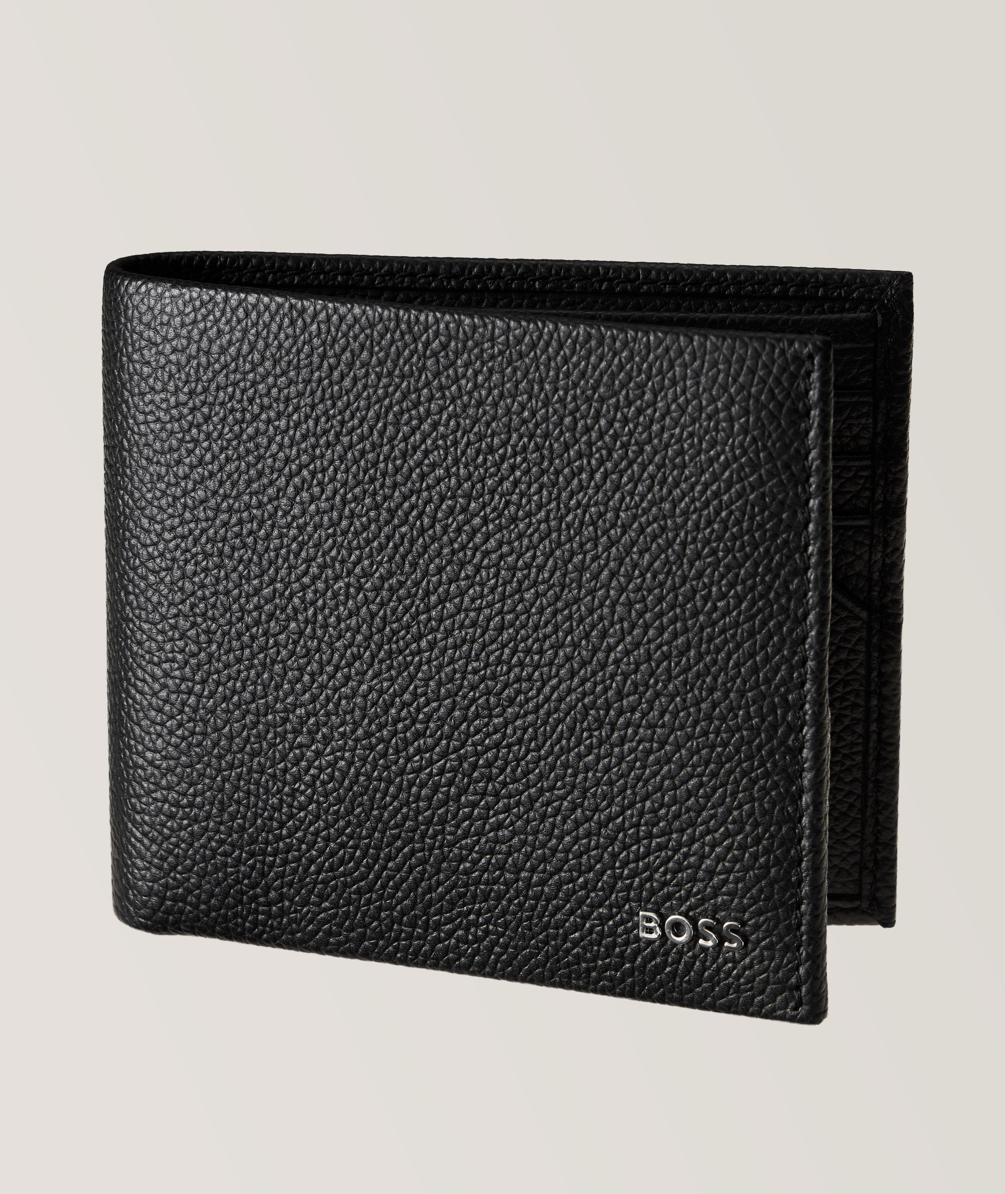 BOSS Highway Pebbled Leather Bifold Wallet | Wallets | Harry Rosen