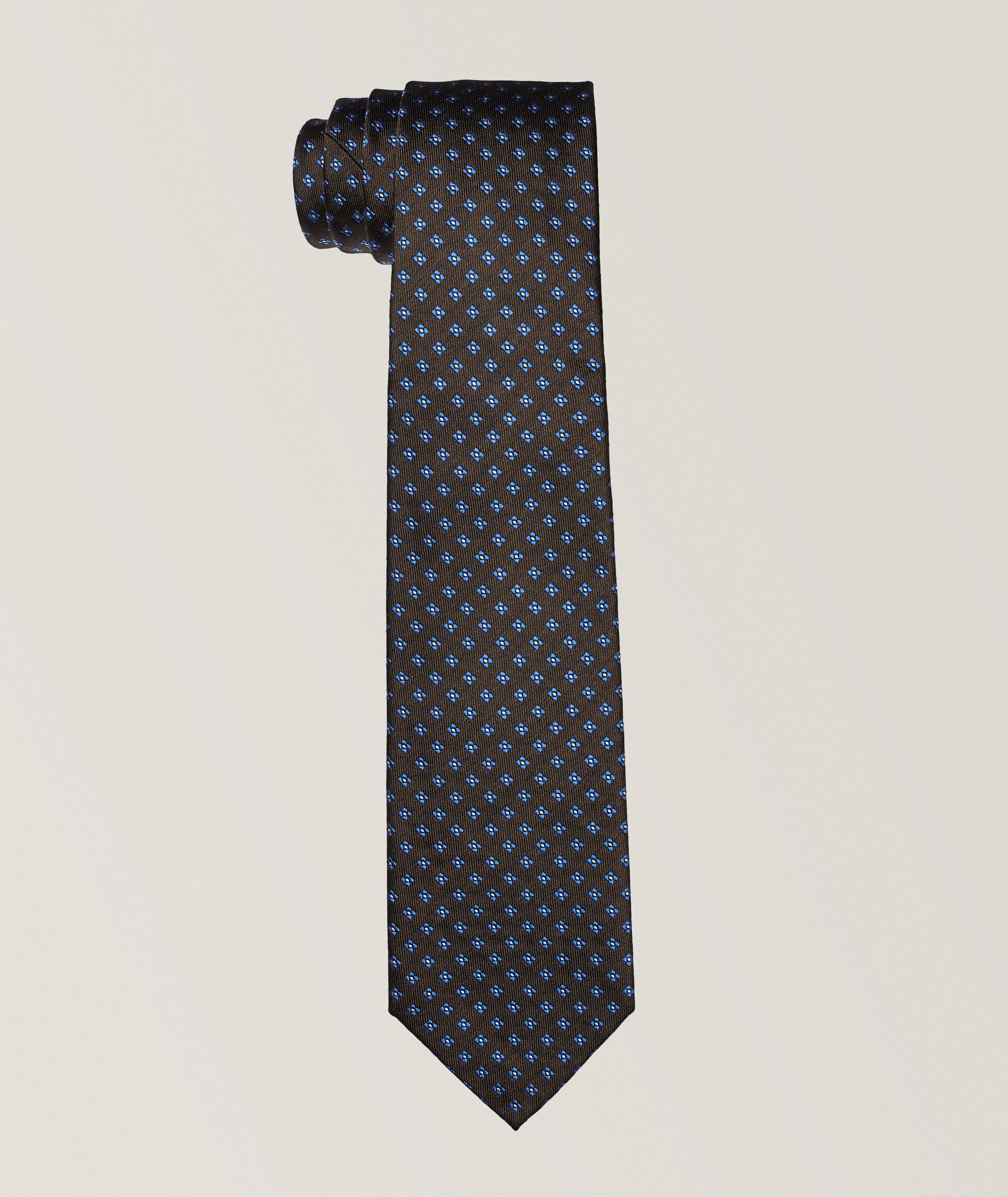 Isaia Floral Neat Silk Tie | Ties, Pocket Squares & Formal | Harry Rosen