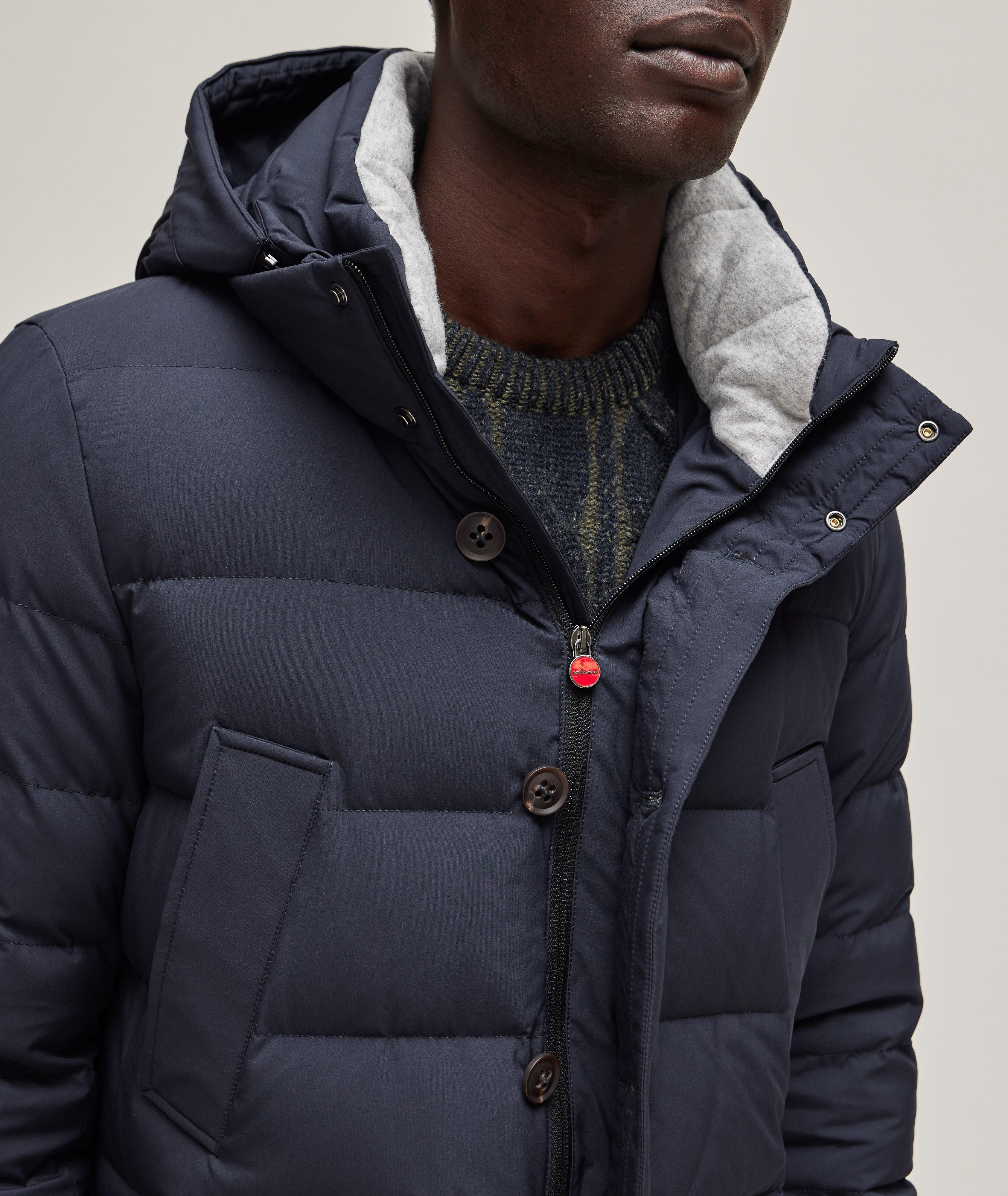 Kiton Econylon Quilted Hooded Jacket | Coats | Harry Rosen