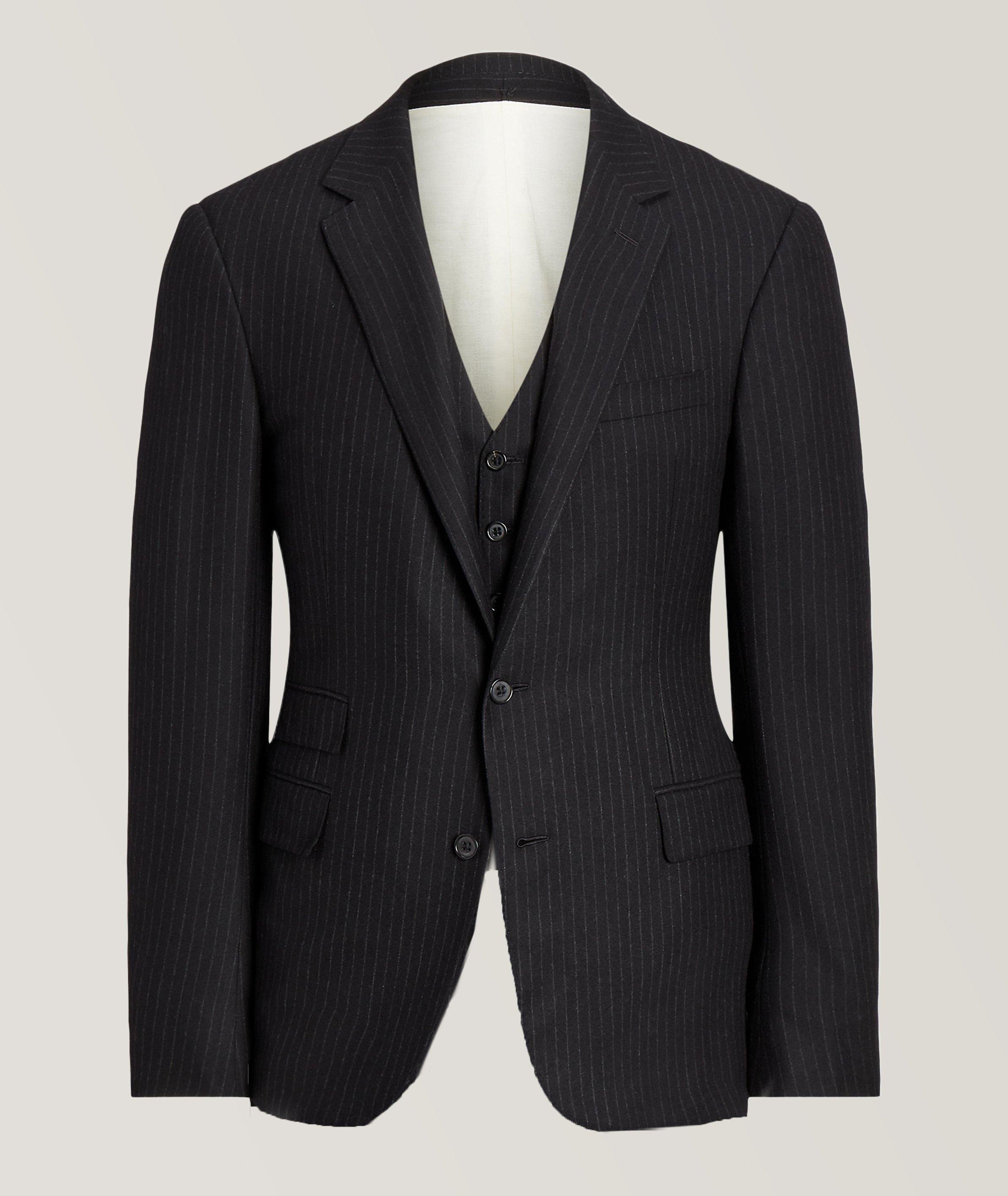 Ralph Lauren Purple Label Slim-Fit Striped Wool Suit | Suits | Harry Rosen
