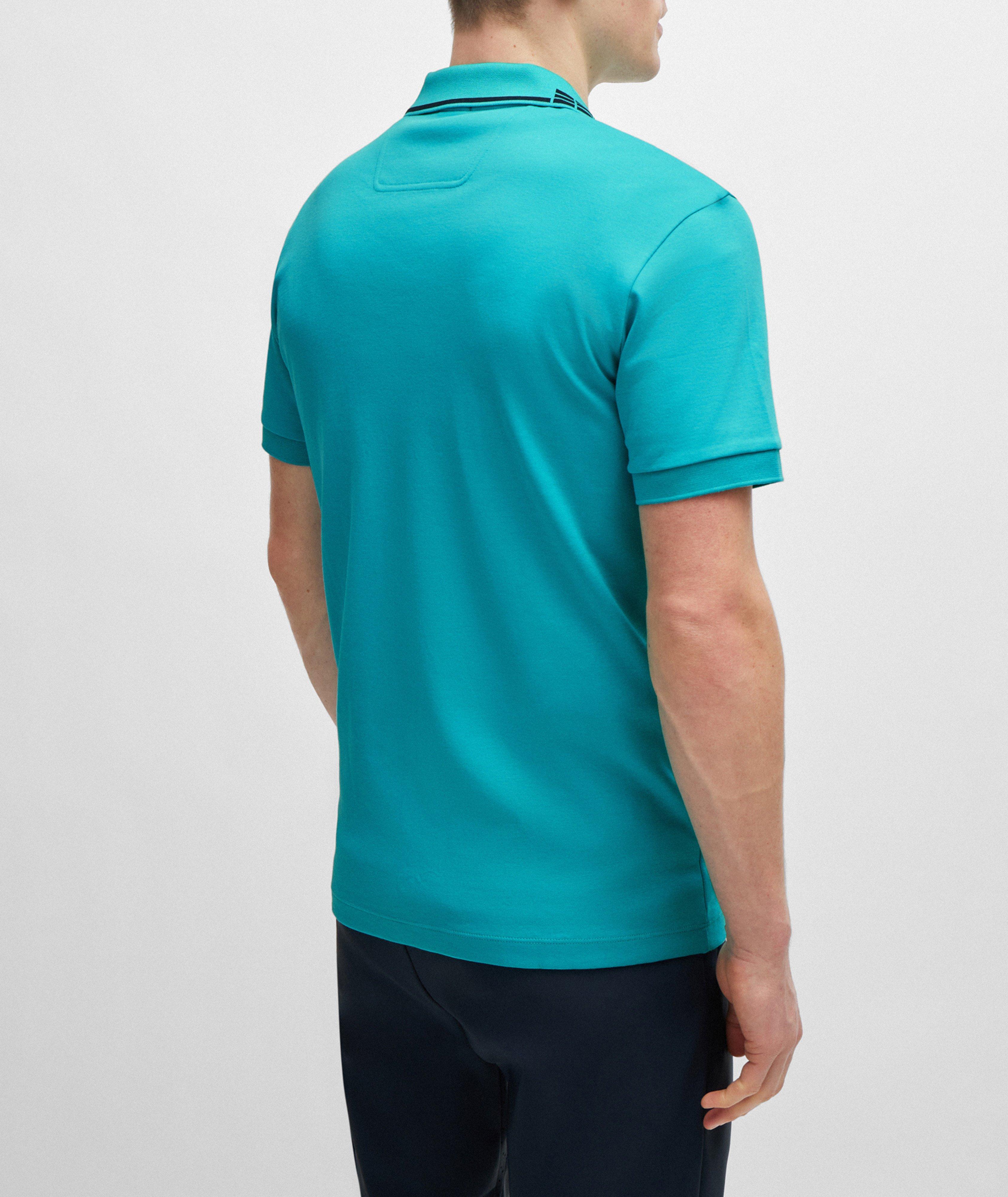 BOSS Slim-Fit Interlock Cotton Polo | Polos | Harry Rosen