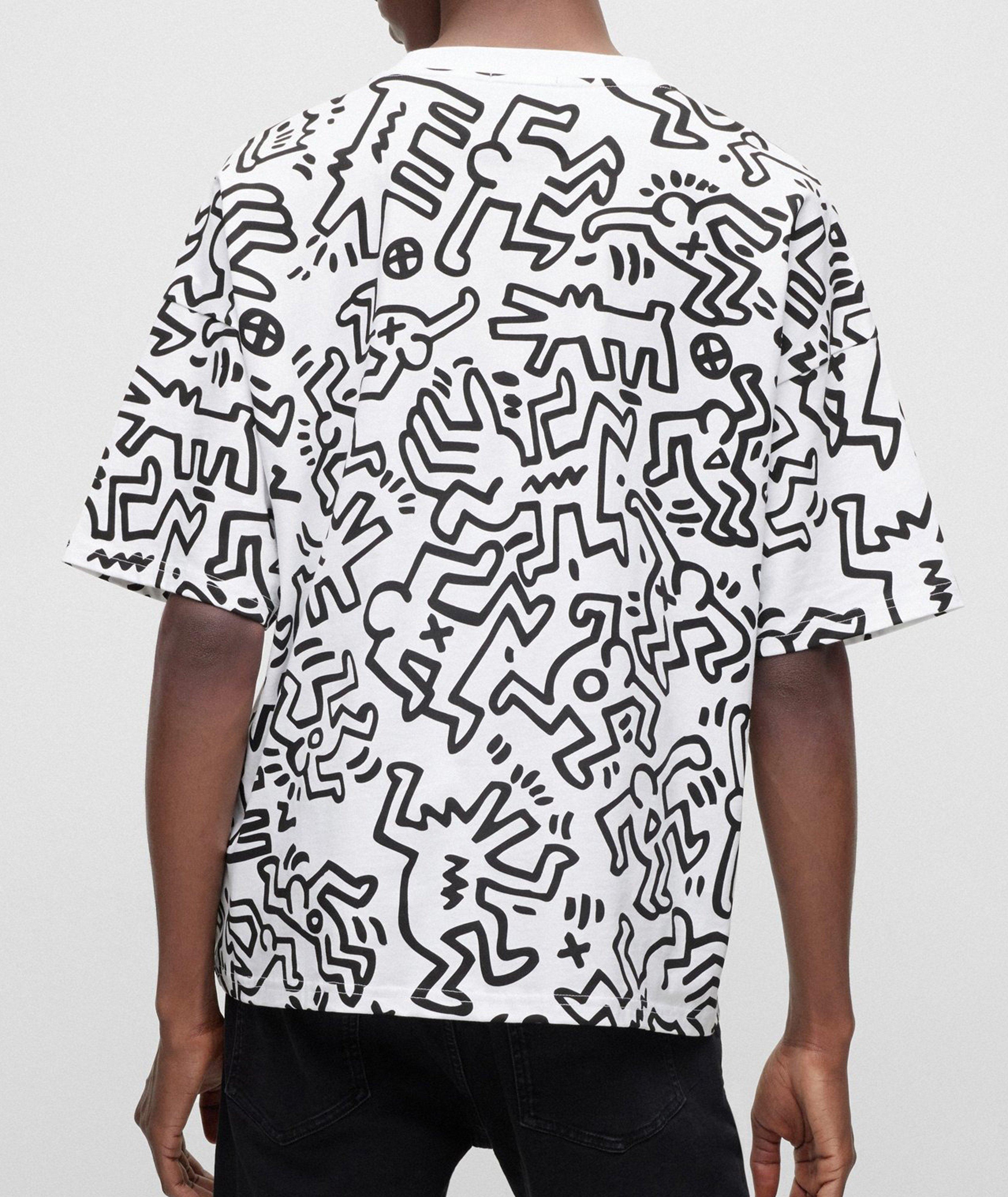 BOSS Keith Haring Collection All-Over Printed T-Shirt | T-Shirts ...
