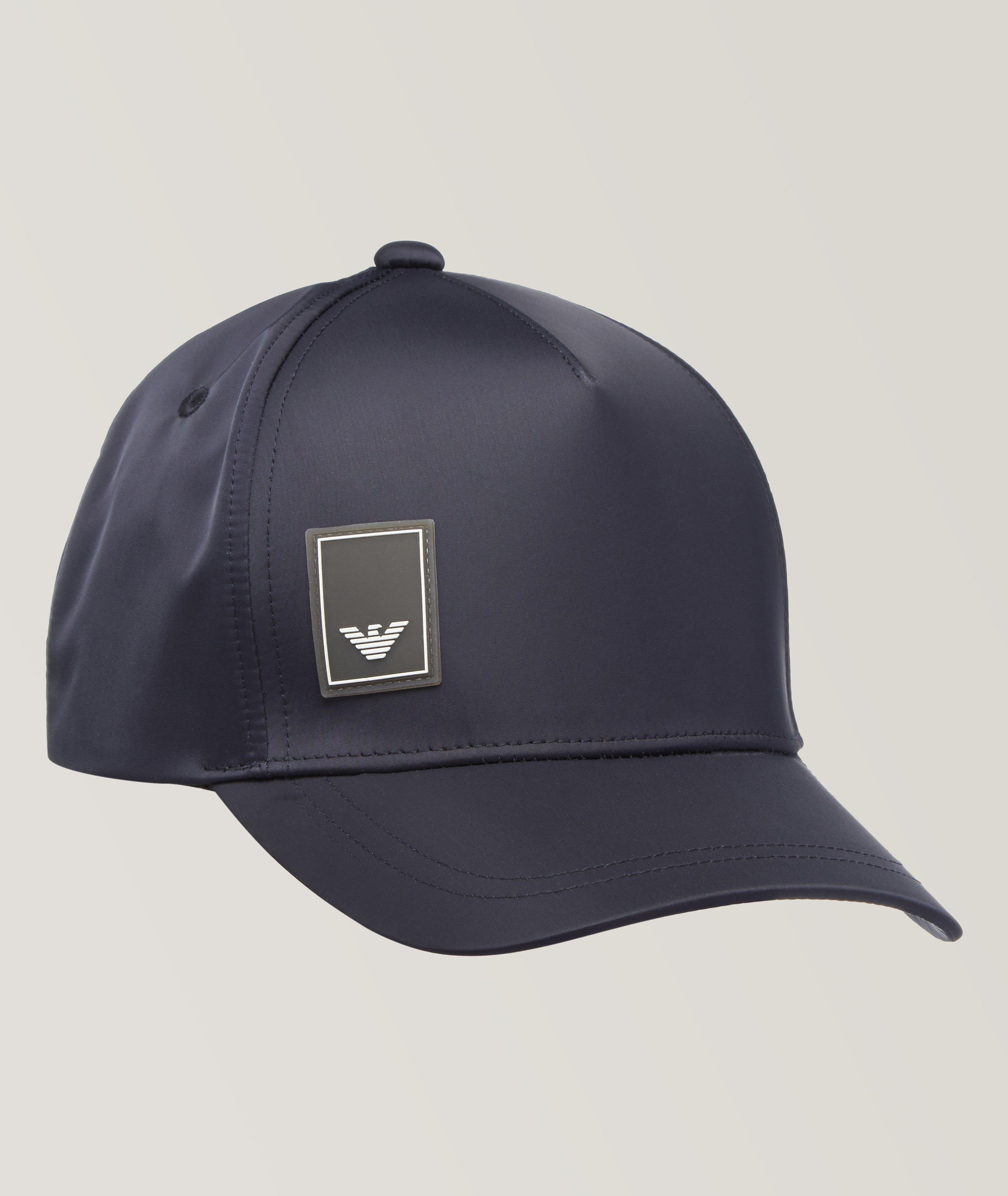 Emporio Armani Patch Logo Cotton Baseball Cap | Hats | Harry Rosen