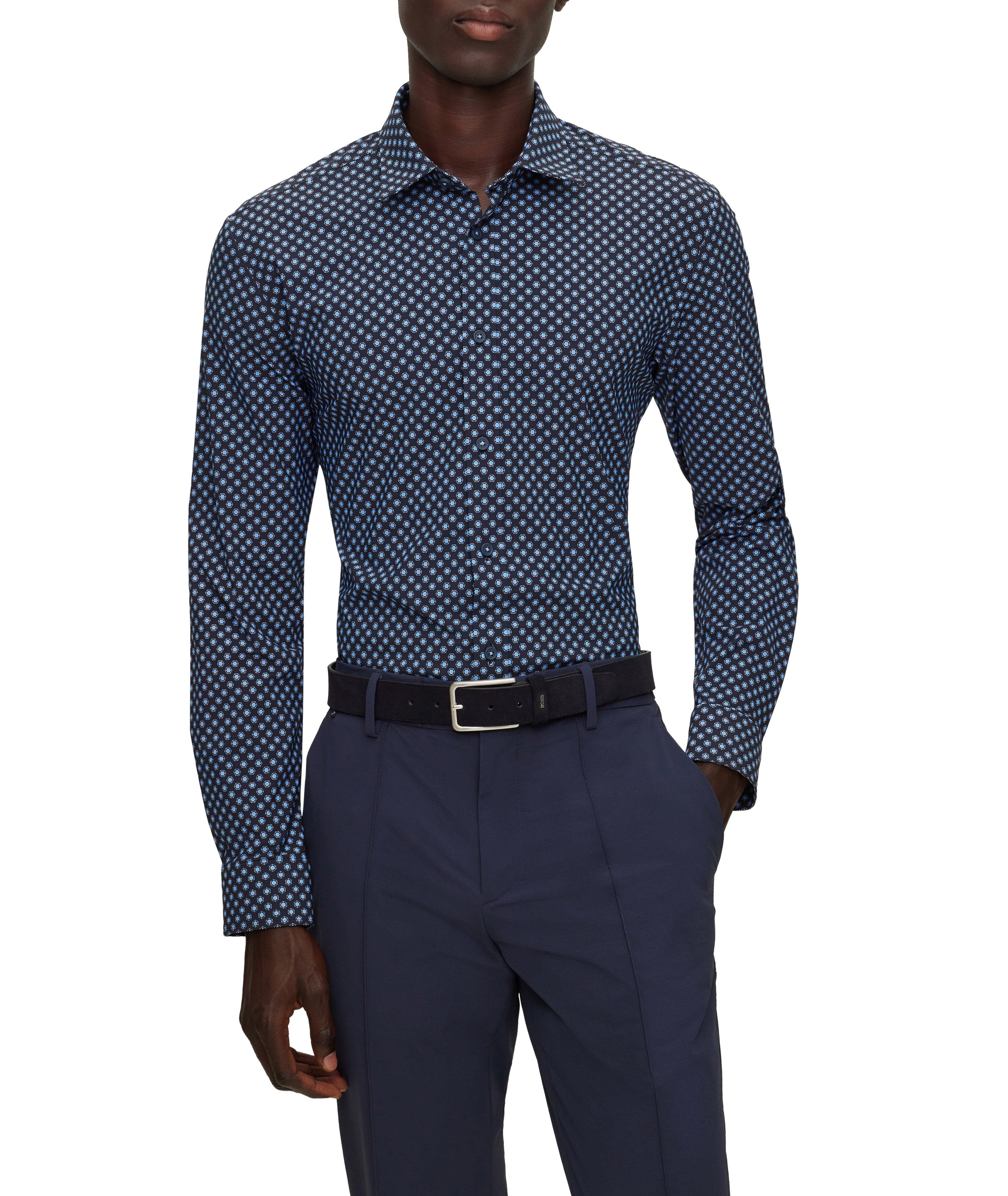 BOSS Liam Stretch-Polyamide Sport Shirt | Sport Shirts | Harry Rosen