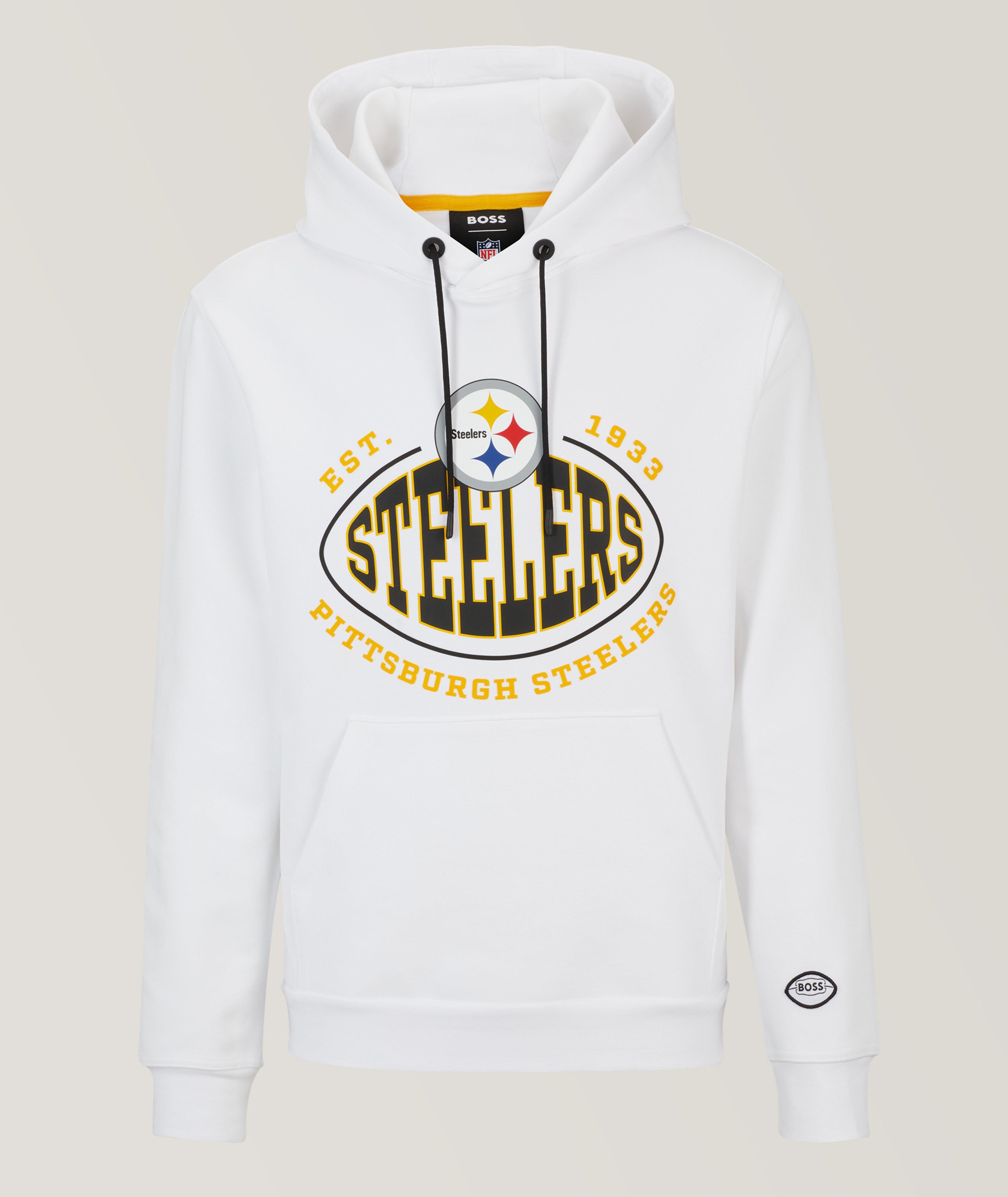 BOSS NFL Collection Pittsburgh Steelers Hooded Sweater | Sweaters ...