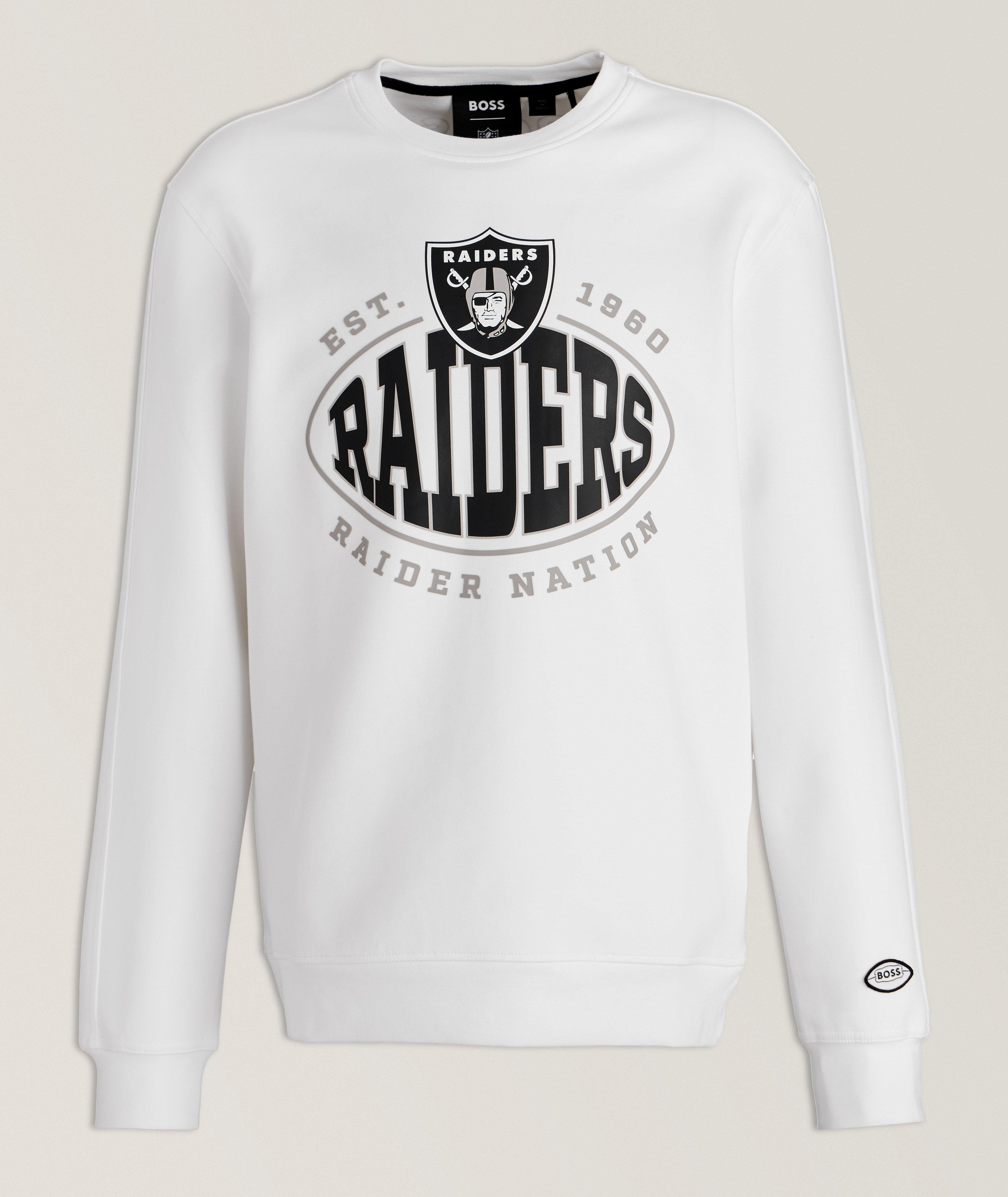 BOSS NFL Collection Las Vegas Raiders Crewneck Sweater | Sweaters ...