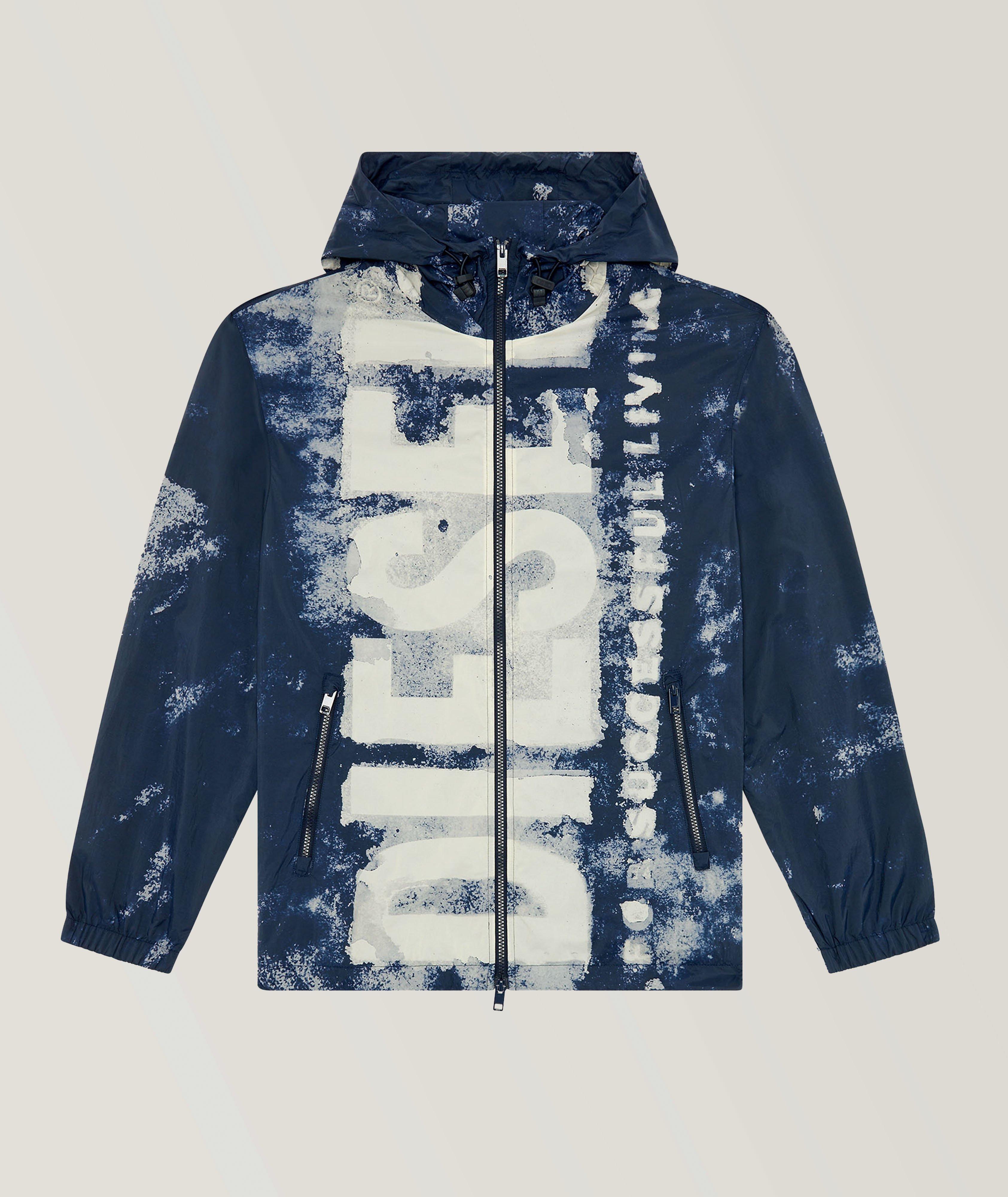 Diesel J-Warrett-Logo Windbreaker Jacket | Coats | Harry Rosen