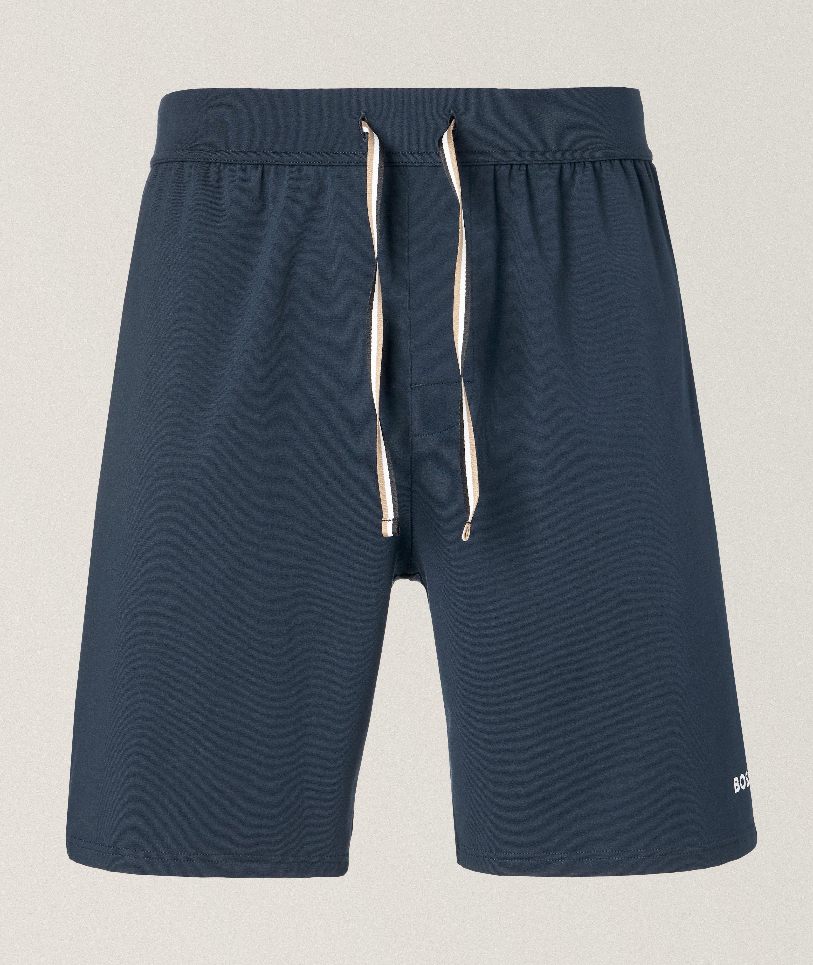 BOSS Homewear Collection Stretch-Cotton Sleep Shorts | Pyjamas ...