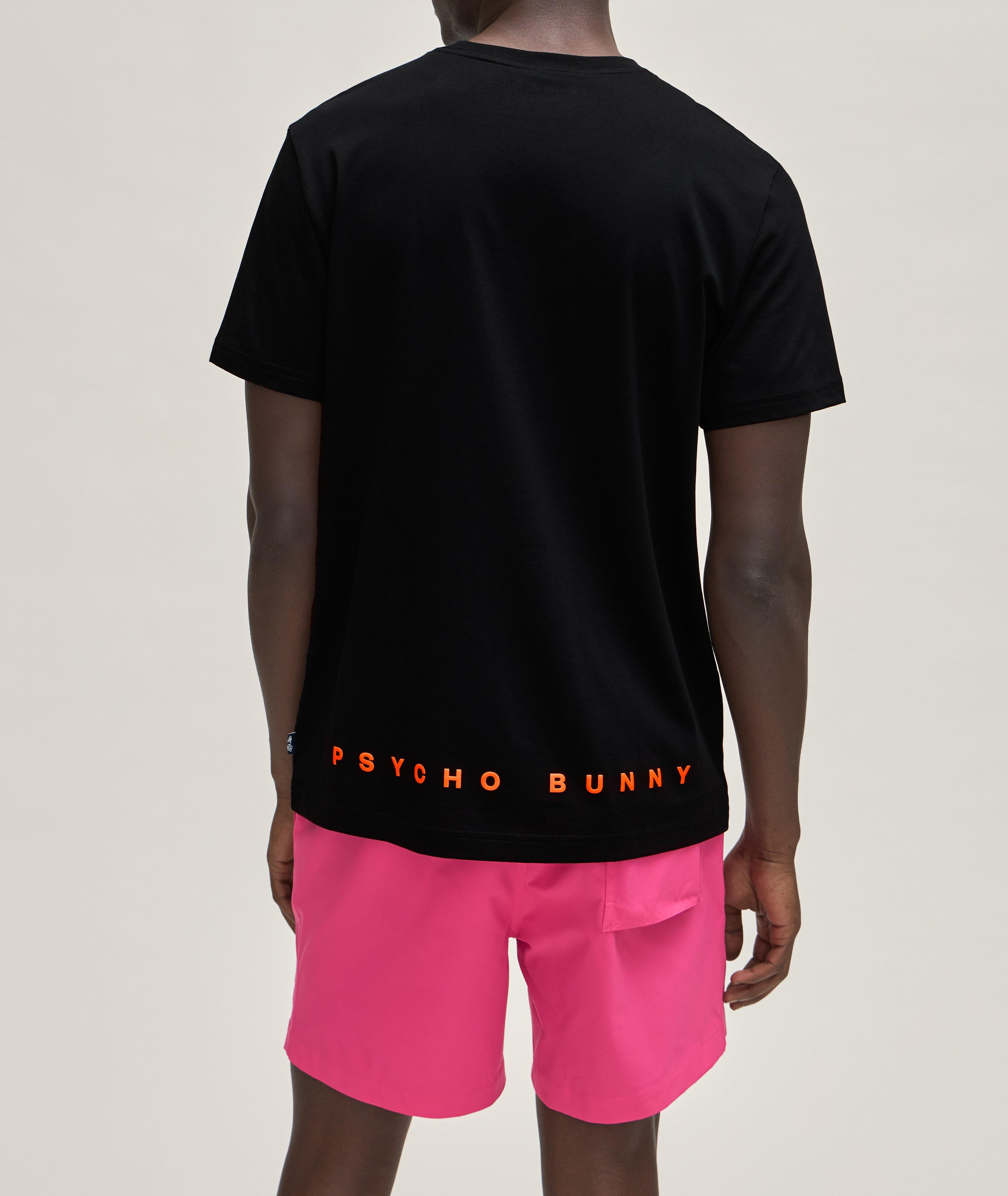 Psycho Bunny Pompey Graphic Watermark T-Shirt | T-Shirts | Harry Rosen