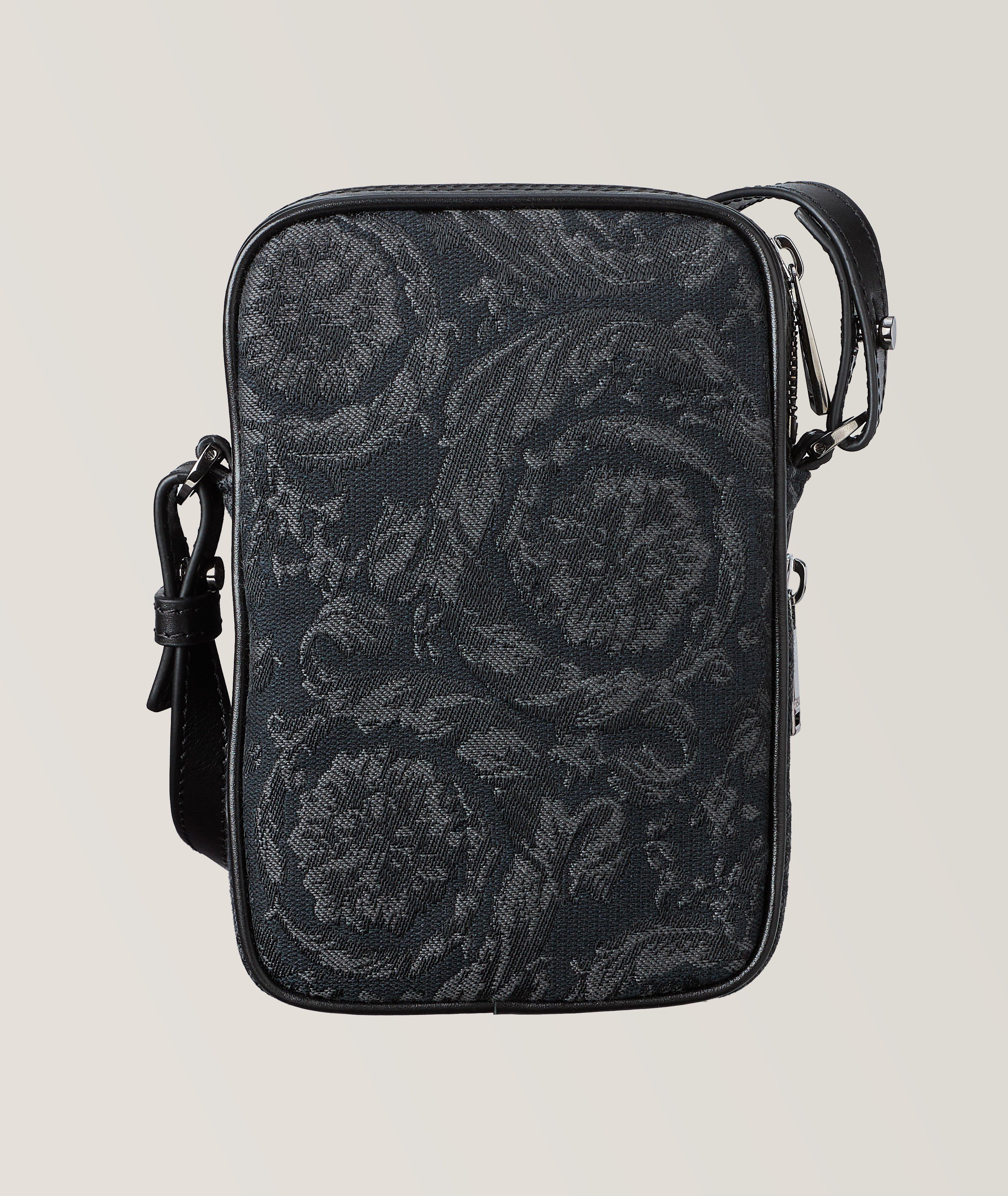 Versace Barocco Jacquard Crossbody Bag | Bags & Cases | Harry Rosen