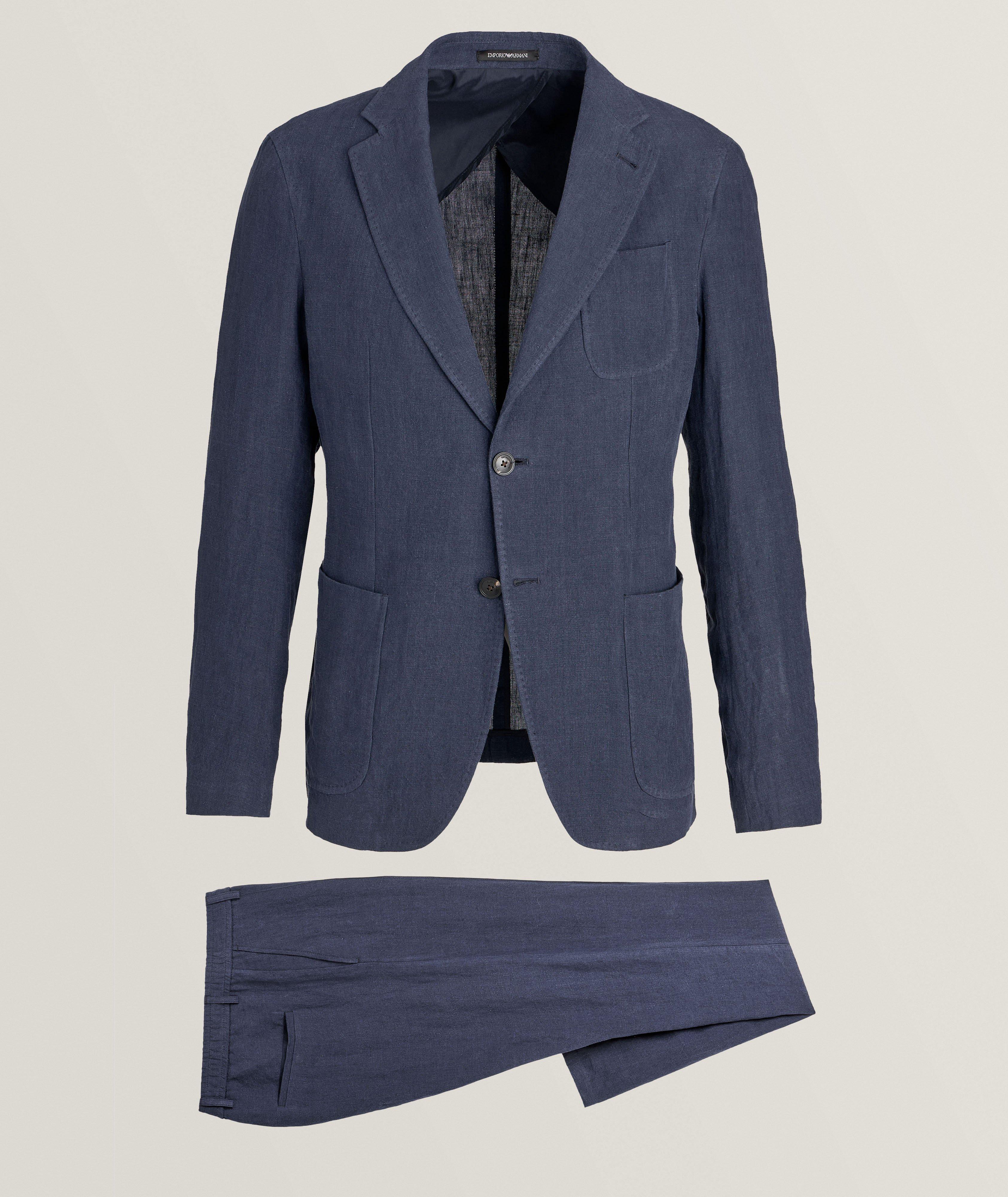 Emporio Armani Linen Sport Jacket | Sport Jackets | Harry Rosen