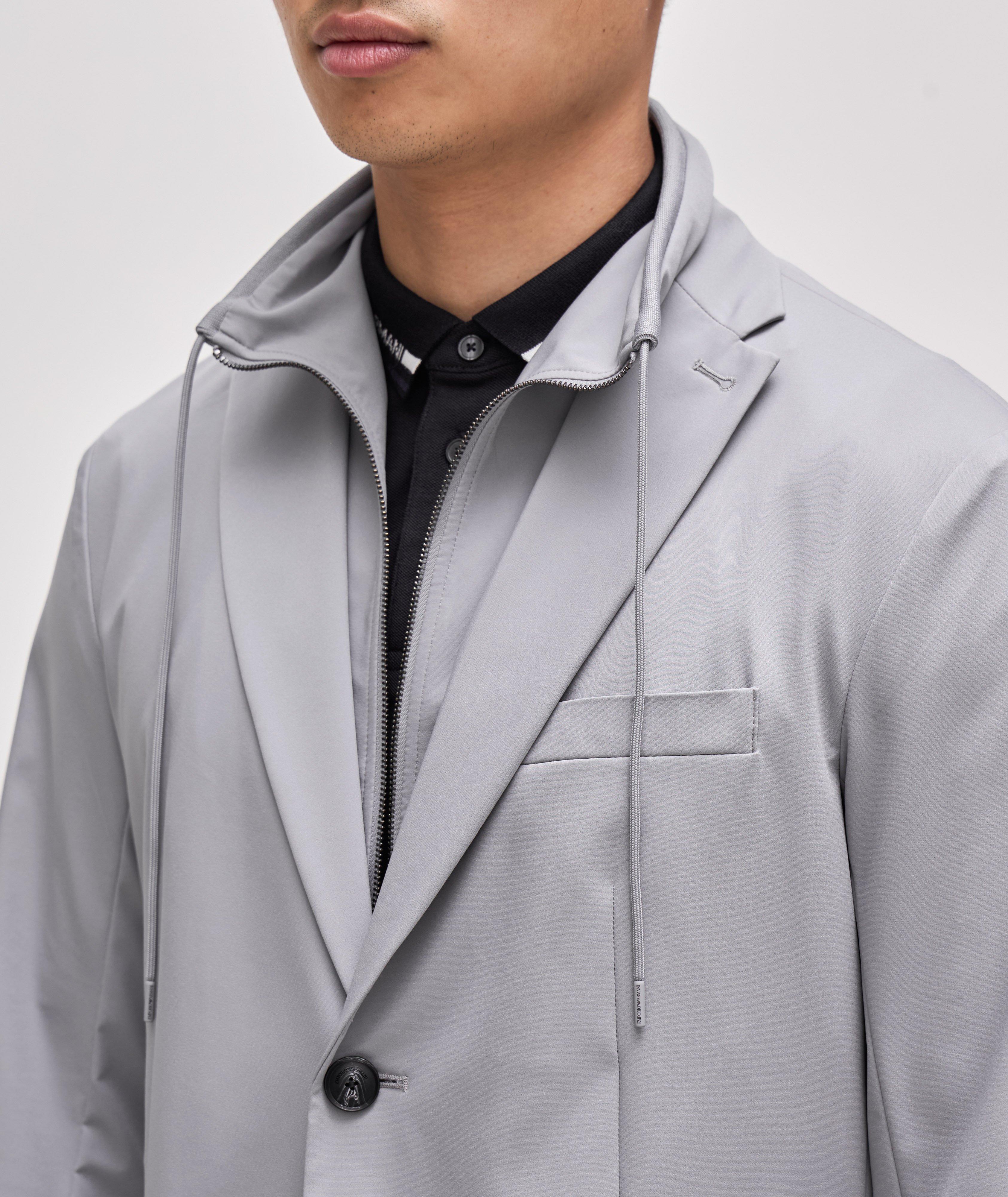 Emporio Armani Travel Essentials Removable Insert Sport Jacket | Sport ...