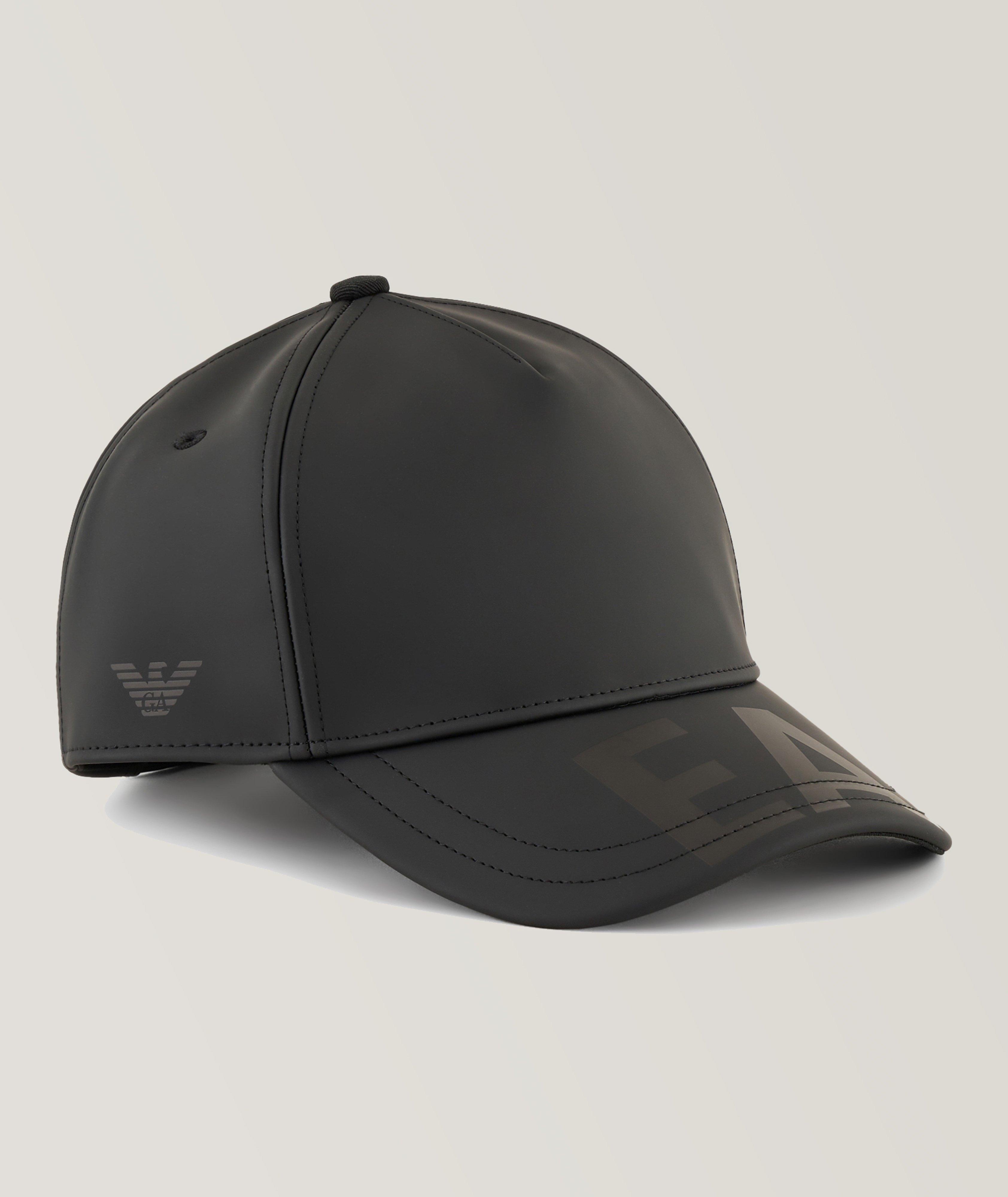 Emporio Armani Tonal Logo Nylon Baseball Cap | Hats | Harry Rosen