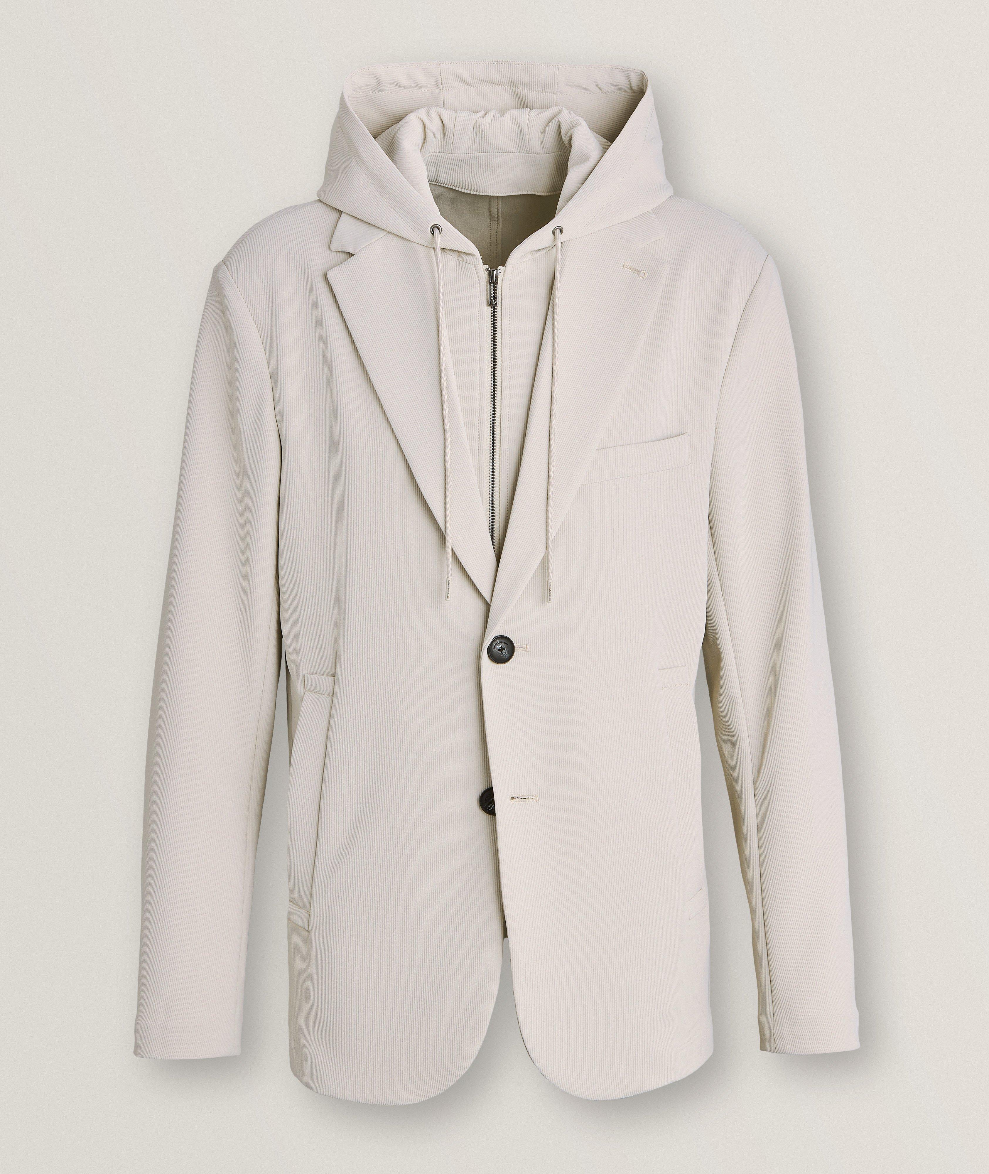 Emporio Armani Removable Hooded Insert Sport Jacket | Sport Jackets ...