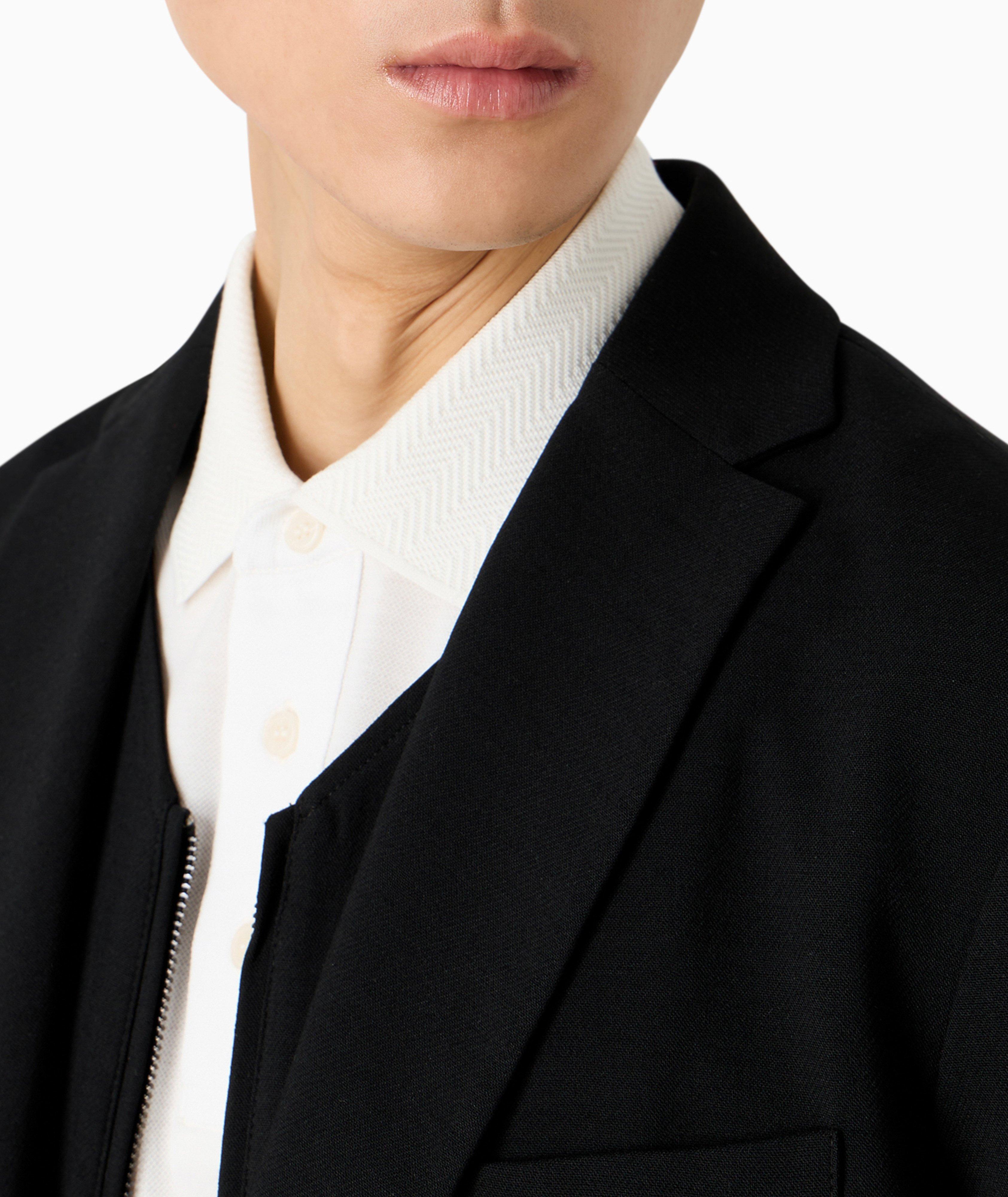 Emporio Armani Removable Insert Wool-Blend Sport Jacket | Sport Jackets ...