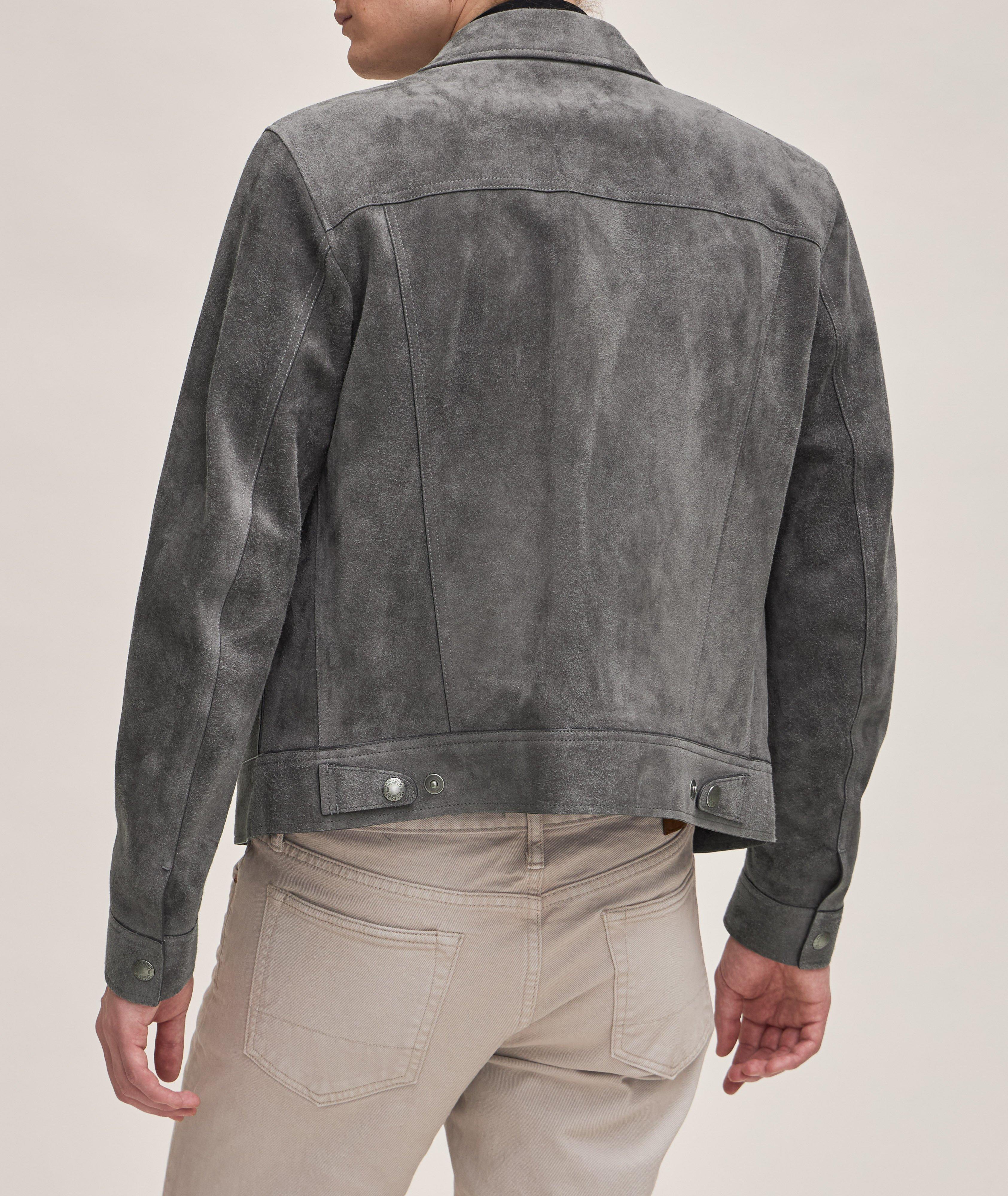 TOM FORD Brushed Suede Western Blouson | Leather | Harry Rosen