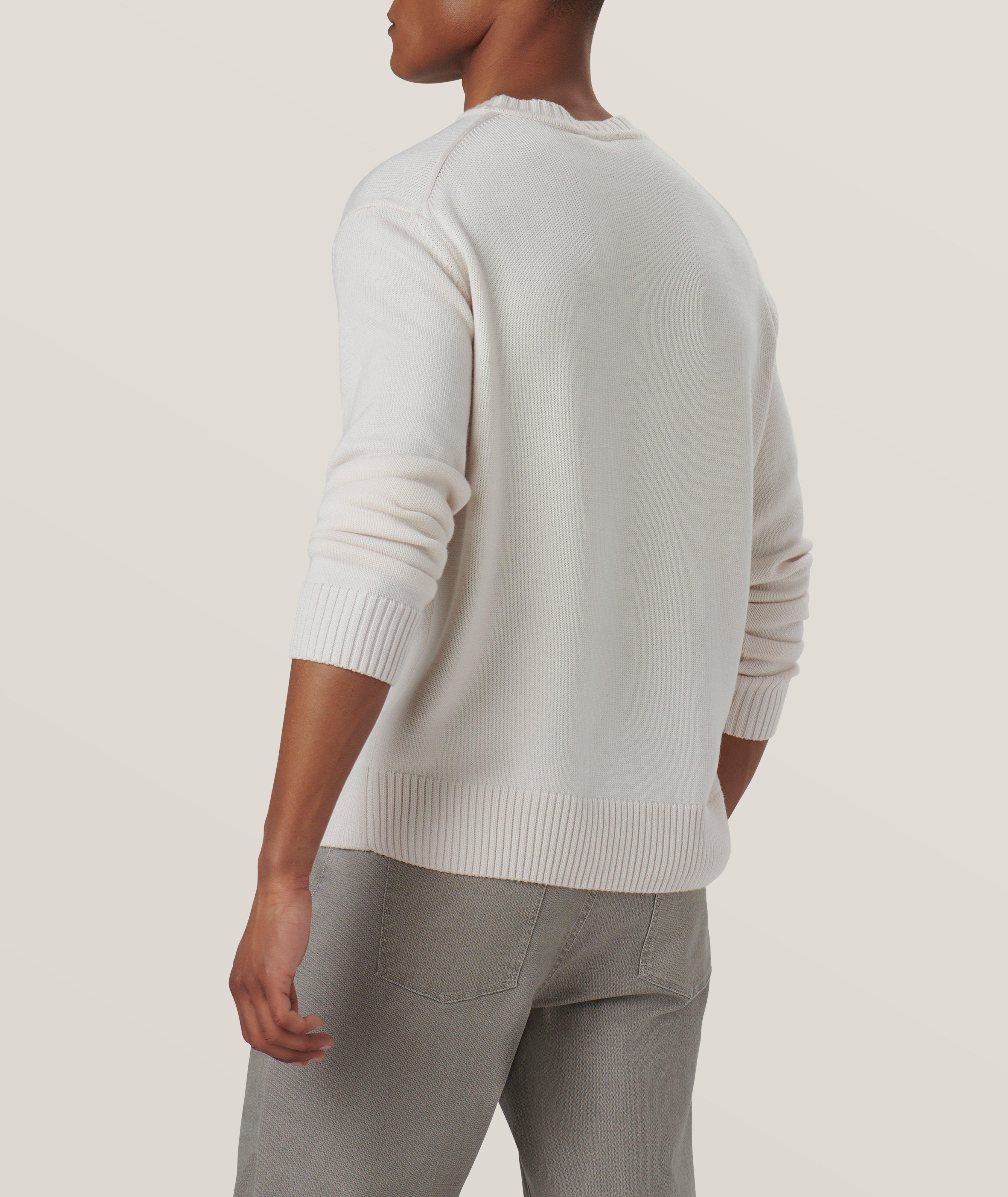 Bugatchi Floral Embroidered Merino Wool Sweater | Sweaters & Knits ...