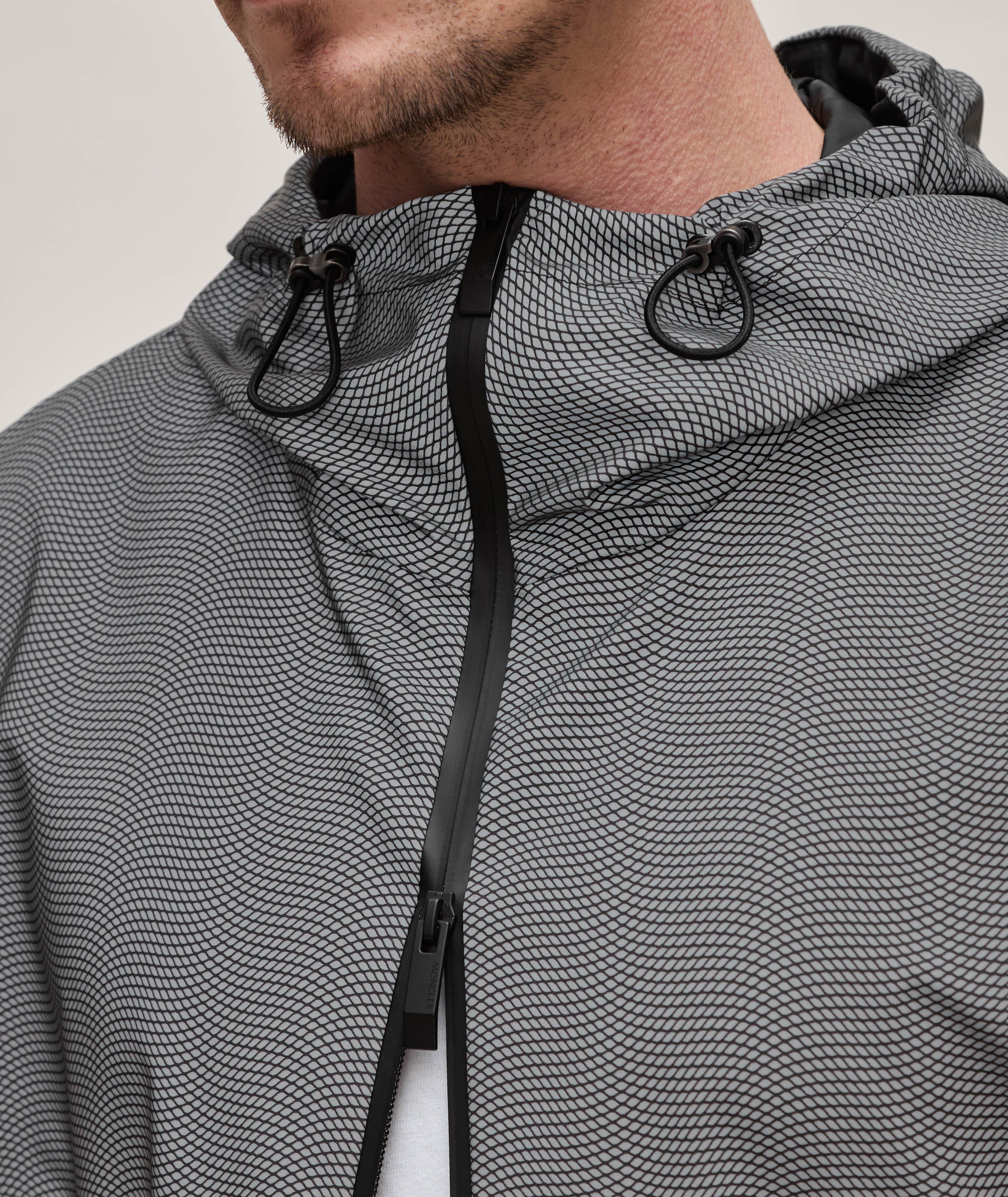 Moncler Matt Black Collection Sautron Reflective Jacket | Coats | Harry ...