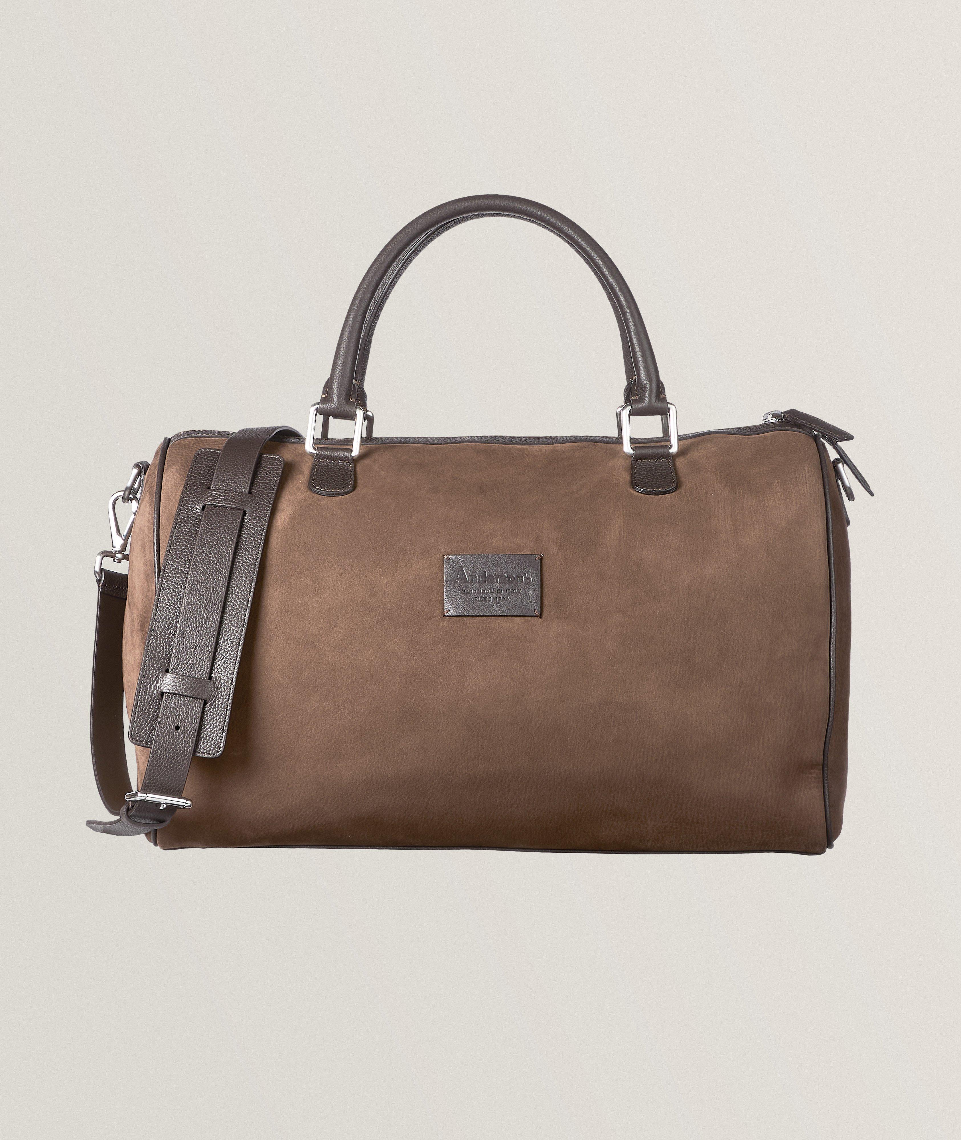 Anderson's Nubuck Duffle Bag | Bags & Cases | Harry Rosen