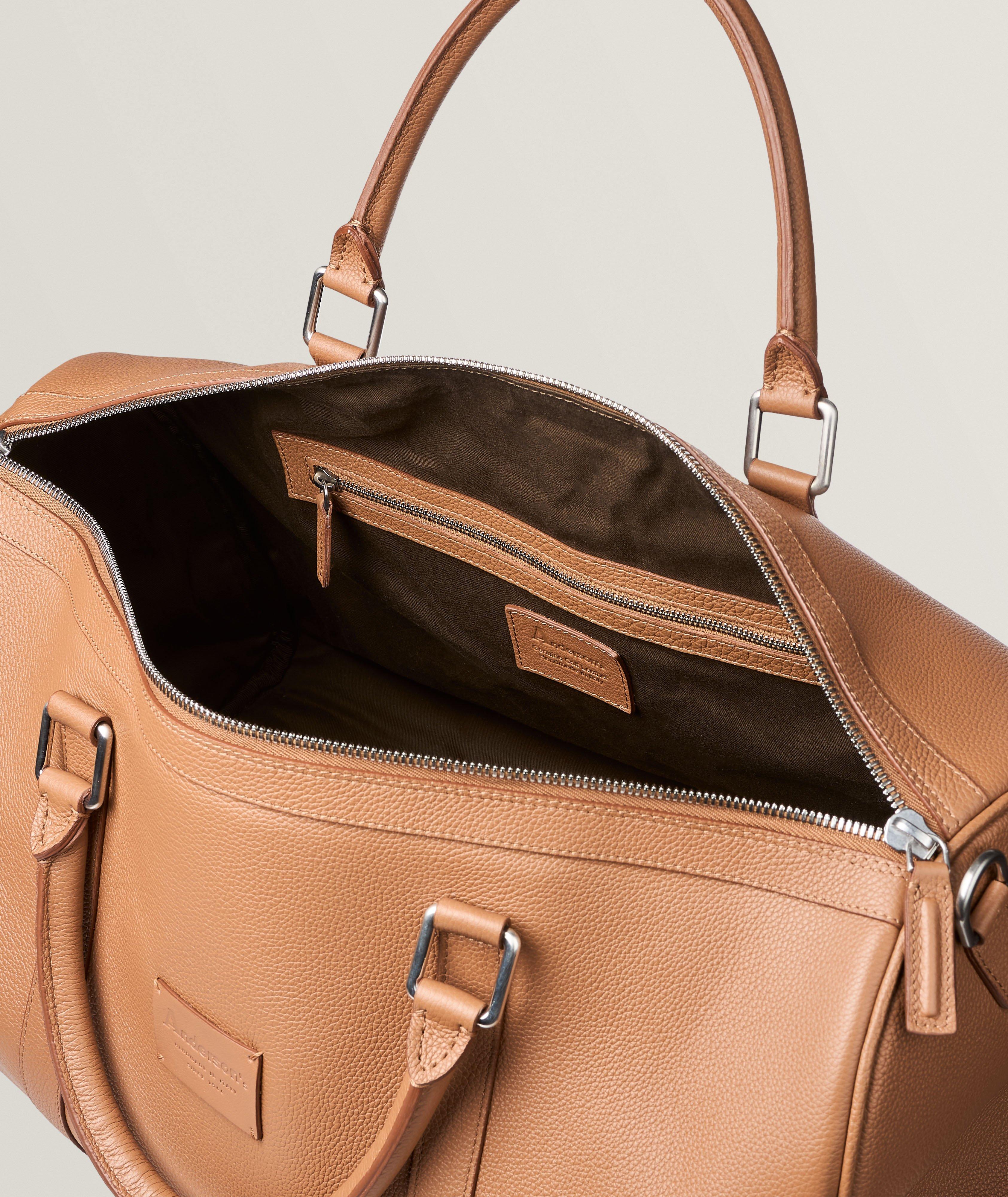 Anderson's Grained Leather Duffle Bag | Bags & Cases | Harry Rosen