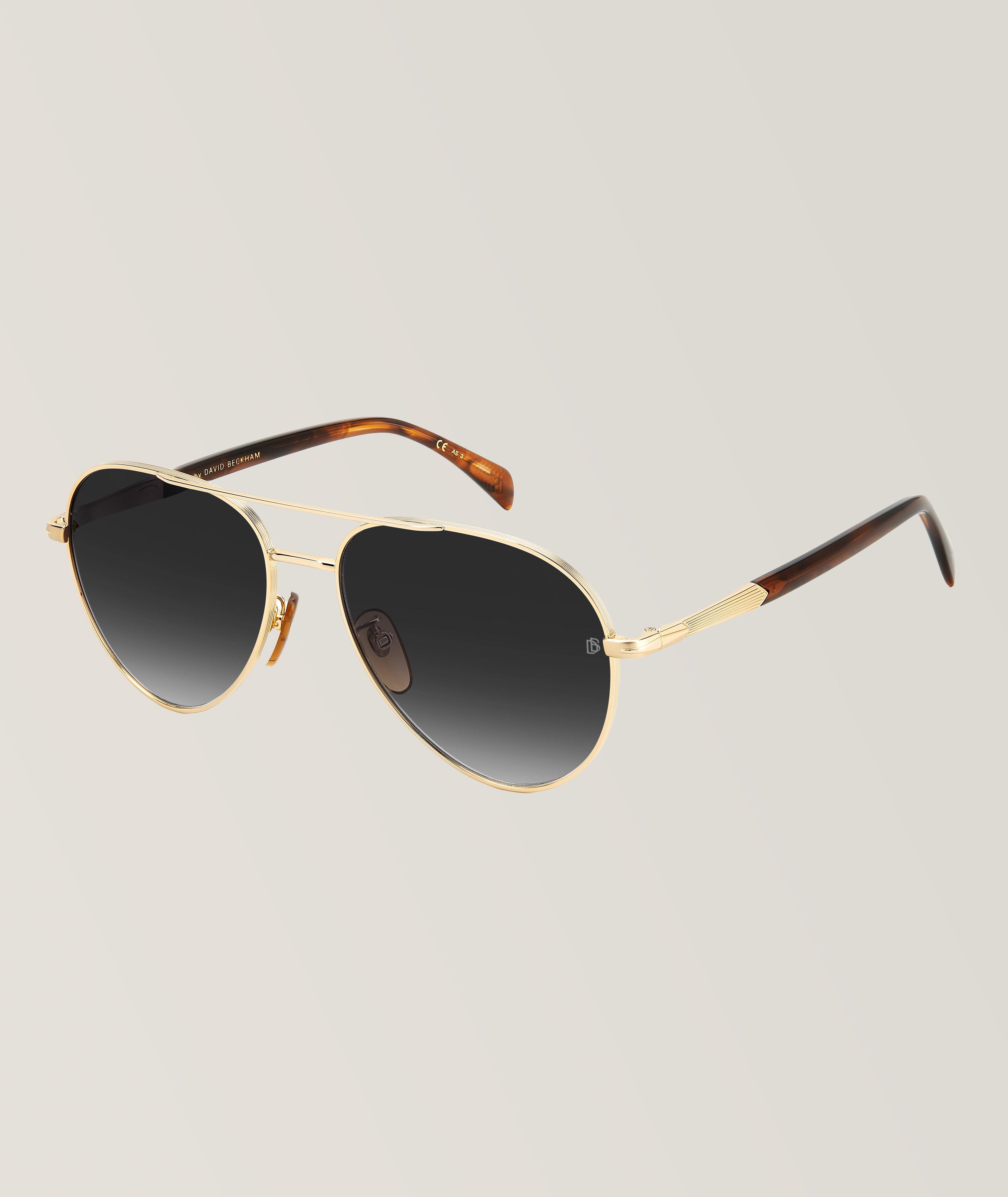 David Beckham Horn Aviator Sunglasses | Eyewear | Harry Rosen