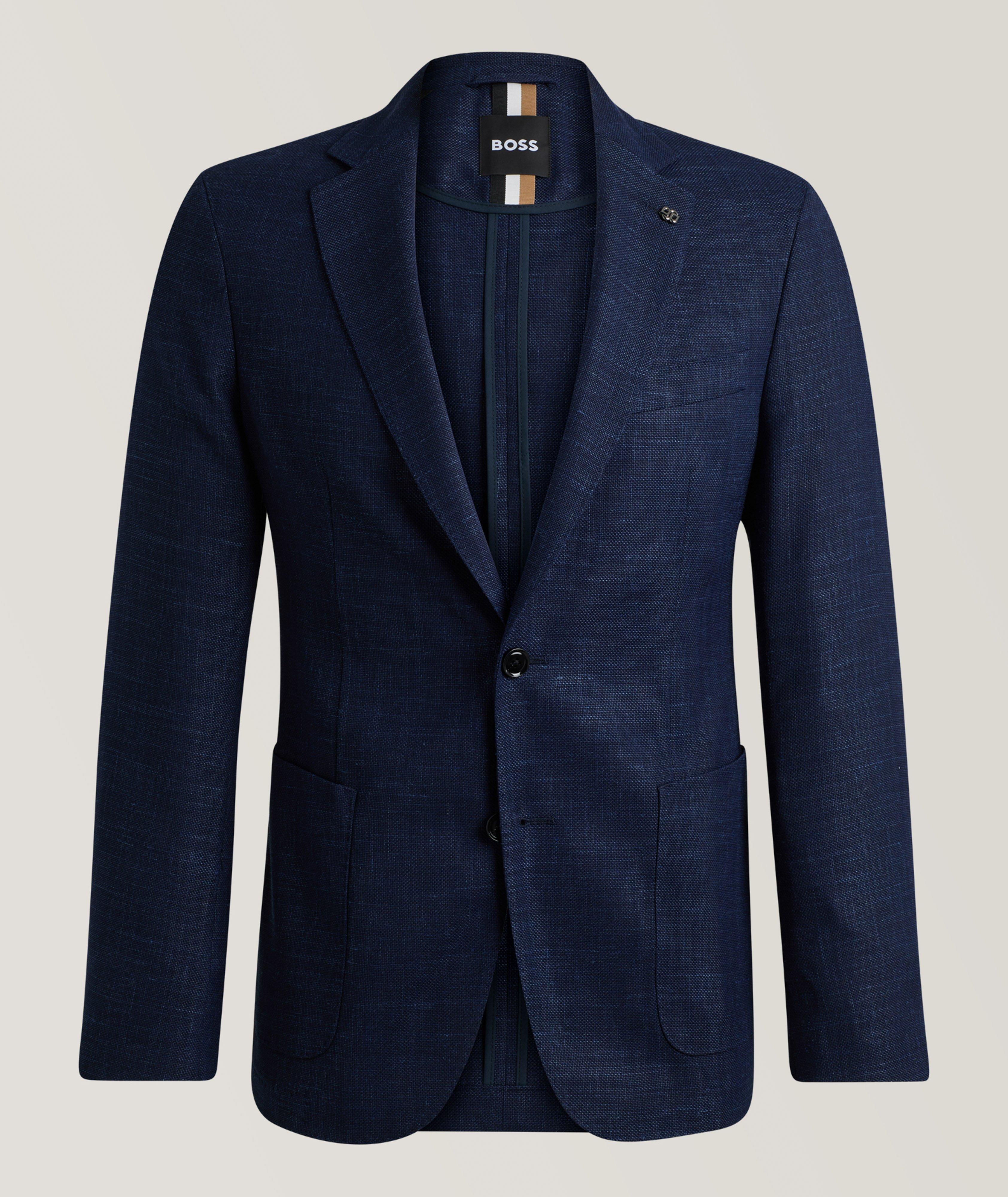BOSS Slim-Fit Mélange Sport Jacket | Sport Jackets | Harry Rosen