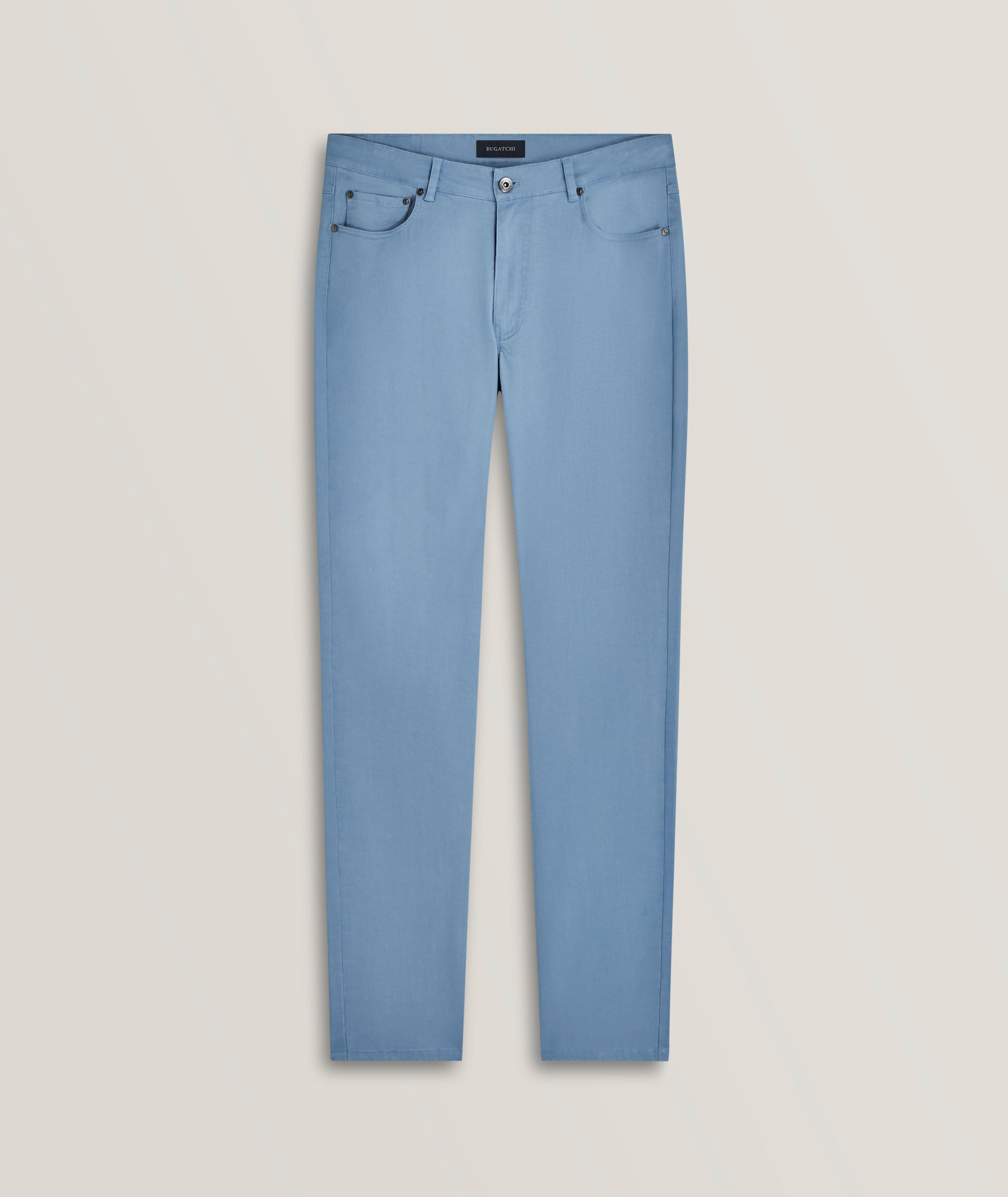 Bugatchi Preston Solid Five Pocket Pants | Pants | Harry Rosen