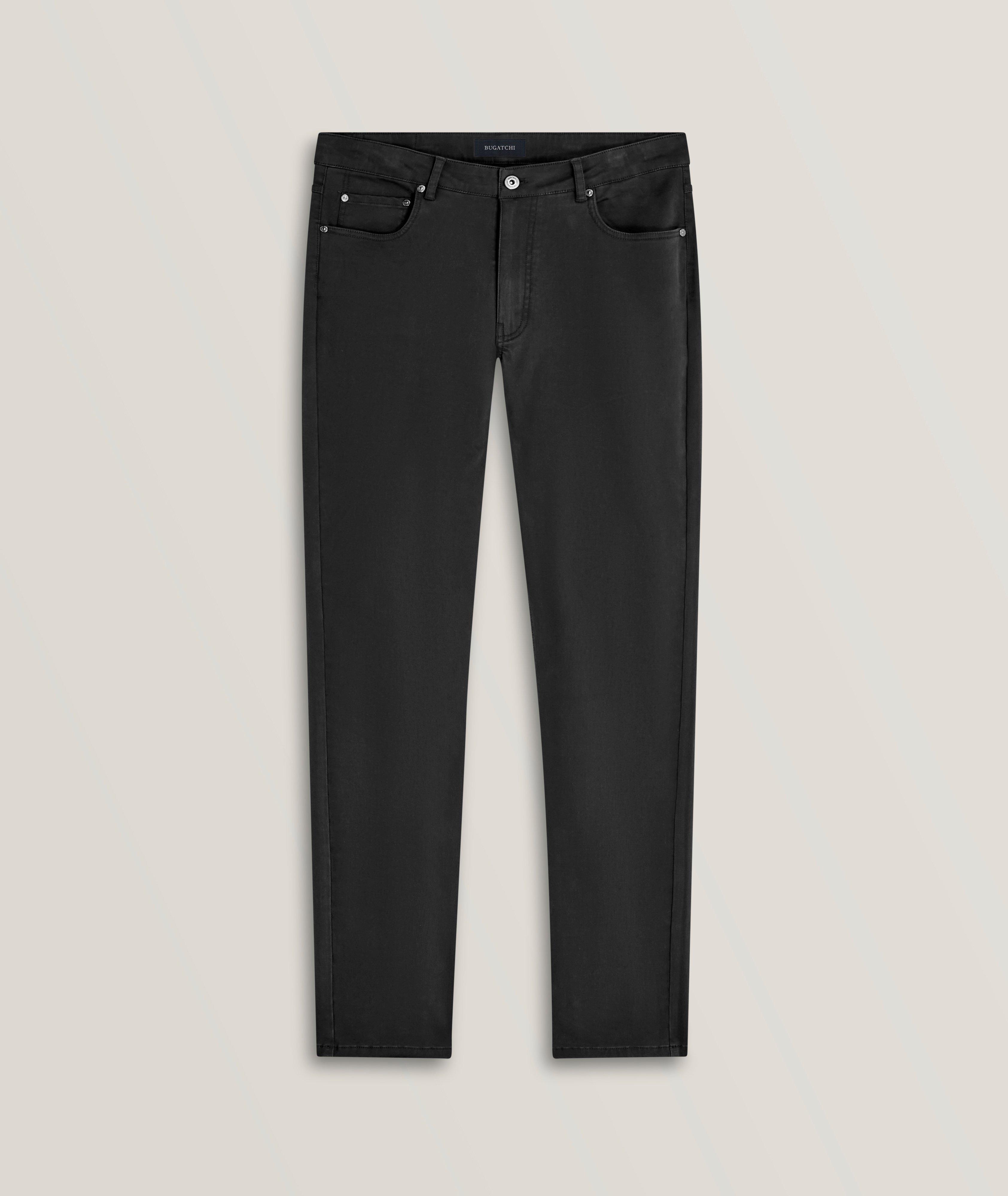 Bugatchi Preston Solid Five Pocket Pants | Pants | Harry Rosen