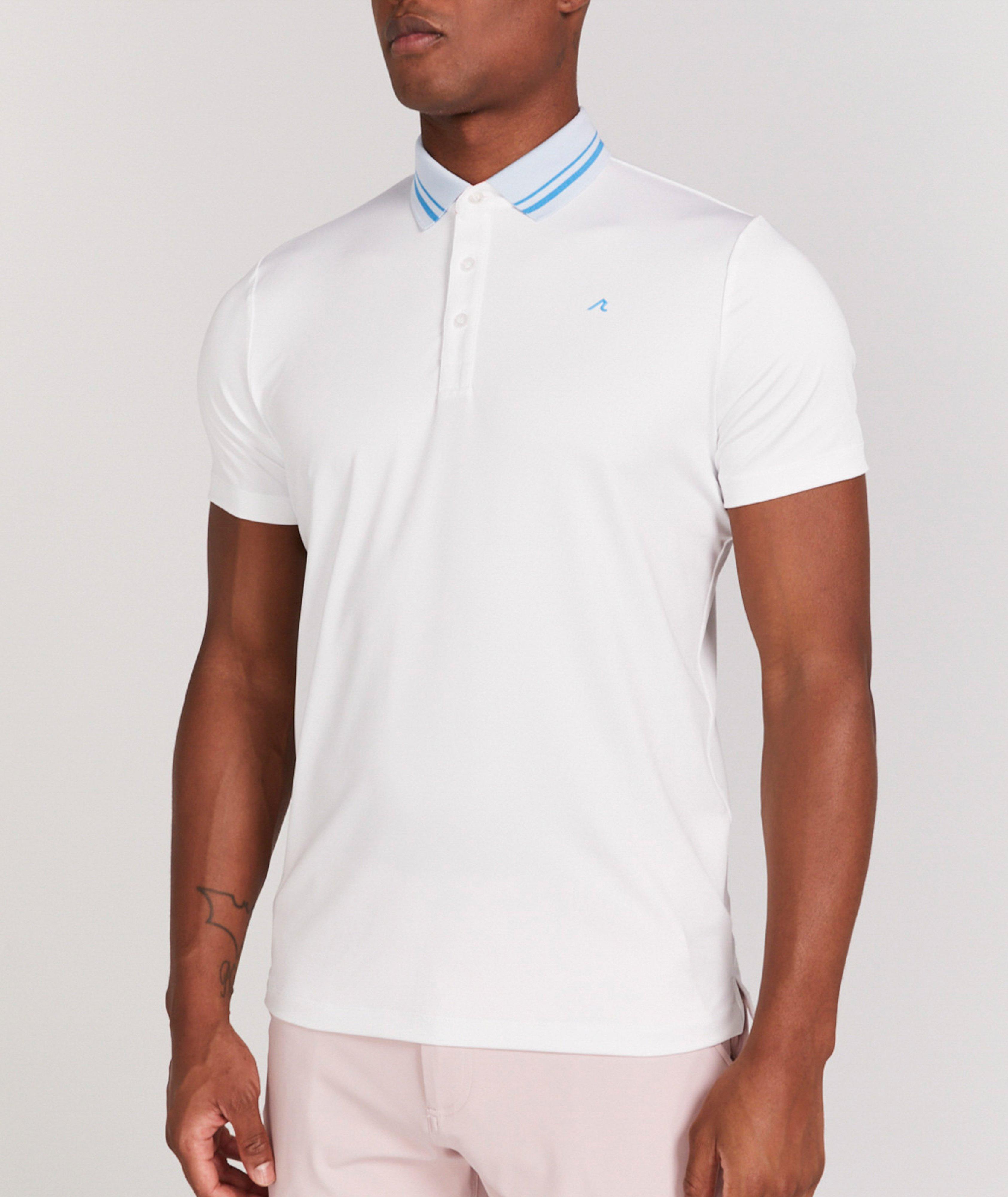 Redvanly Cadman Contrast Tipped Collar Polo | Polos | Harry Rosen