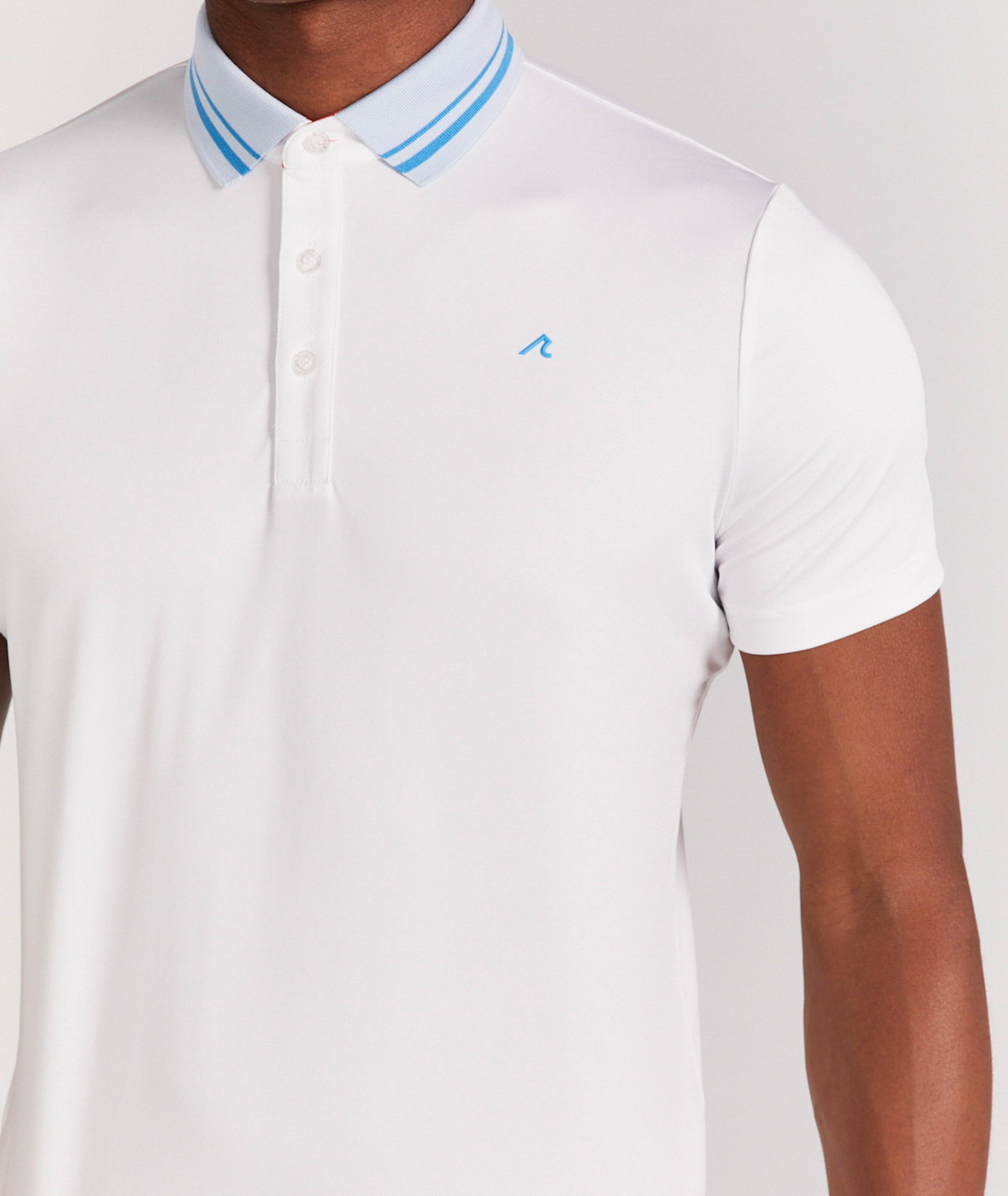 Redvanly Cadman Contrast Tipped Collar Polo | Polos | Harry Rosen