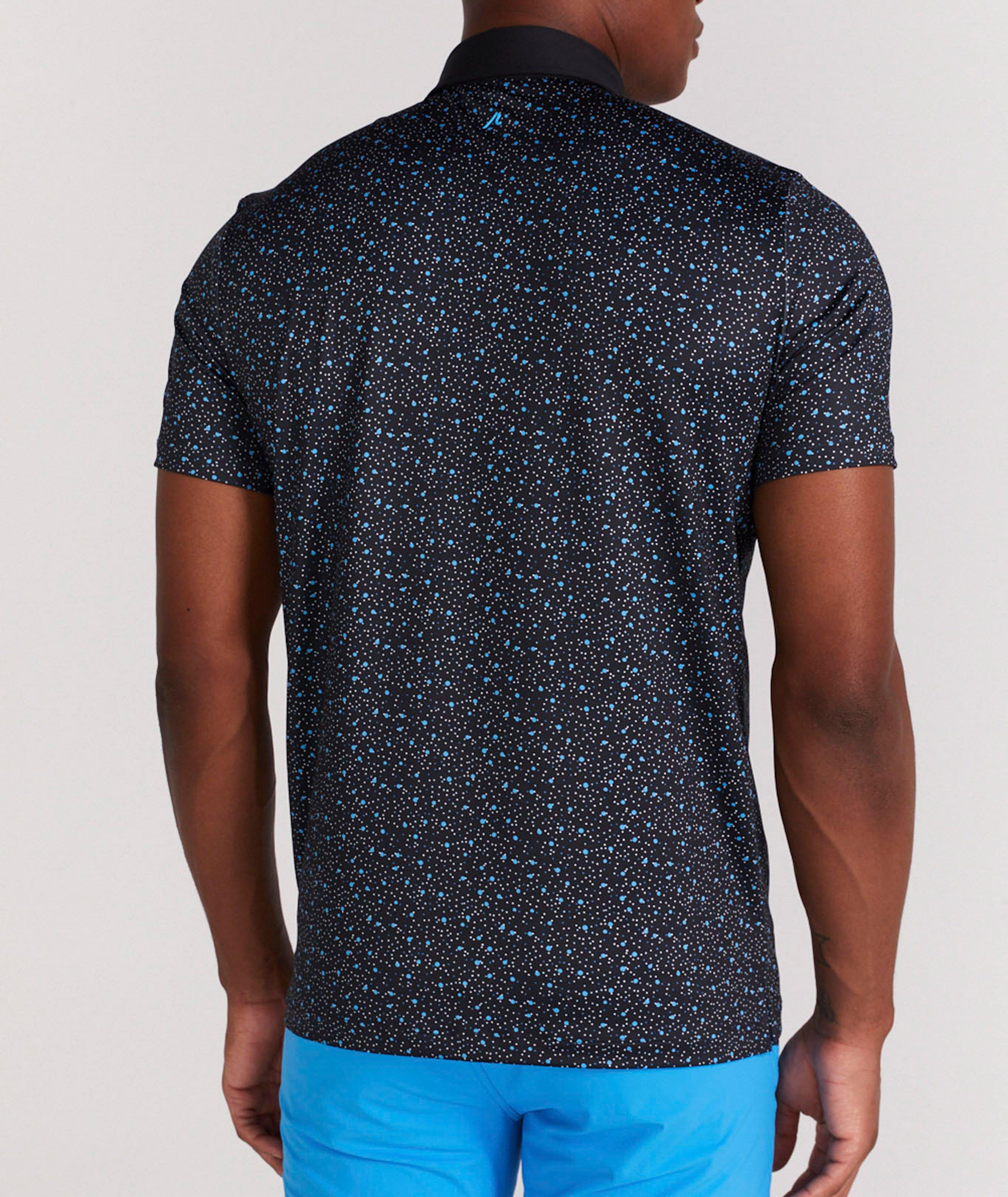 Redvanly Bedford Splatted Dot Pattern Polo | Polos | Harry Rosen