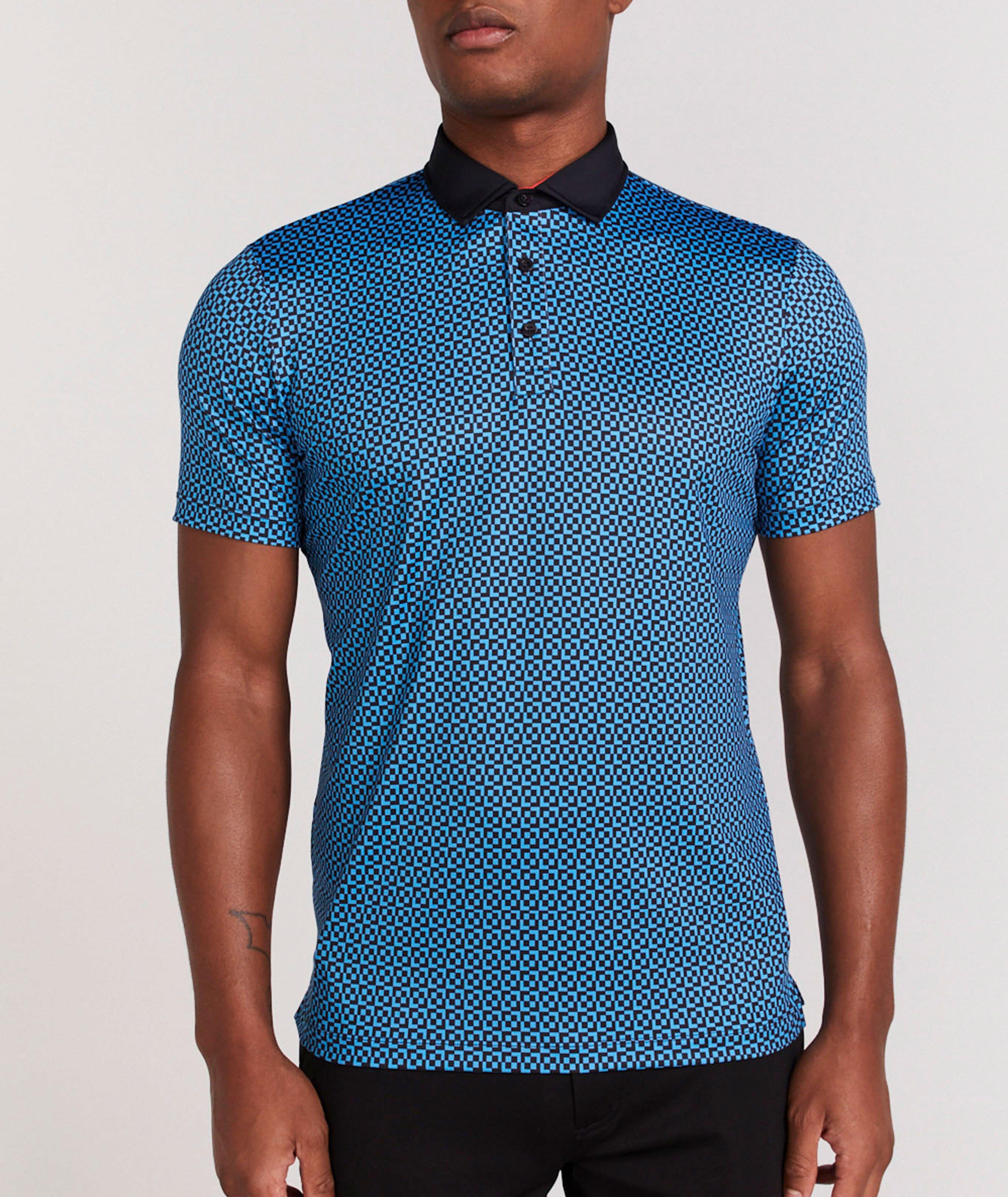 Redvanly Blake Geometric Polo | Polos | Harry Rosen