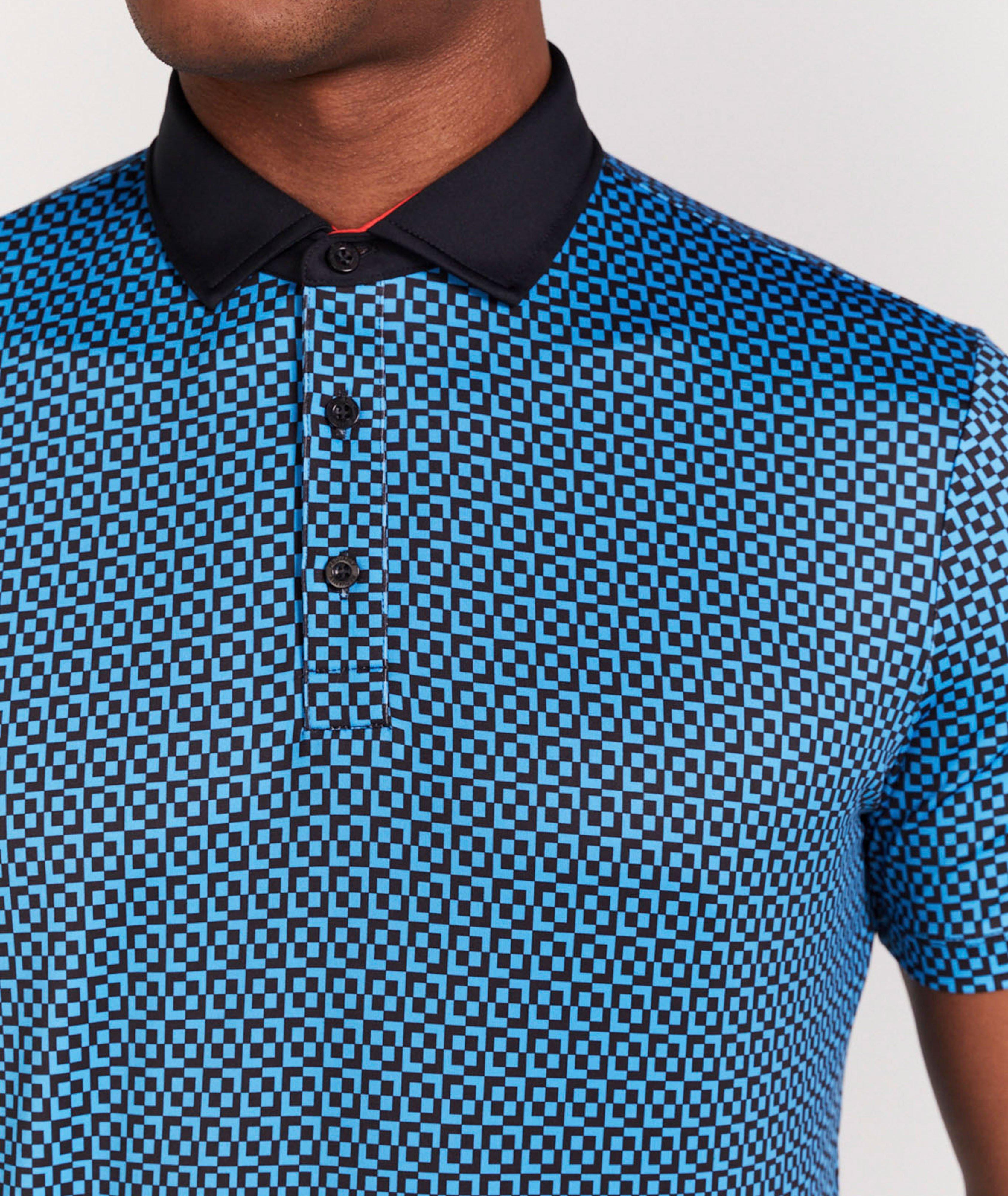 Redvanly Blake Geometric Polo | Polos | Harry Rosen