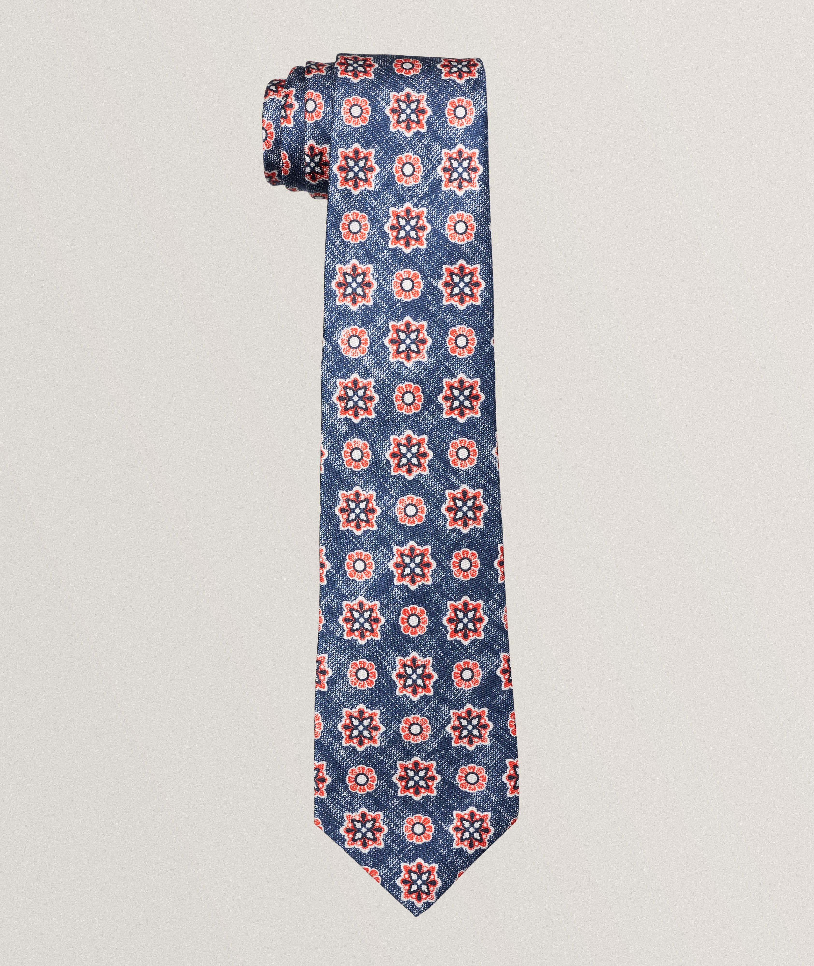 Kiton Medallion Silk Tie | Ties, Pocket Squares & Formal | Harry Rosen