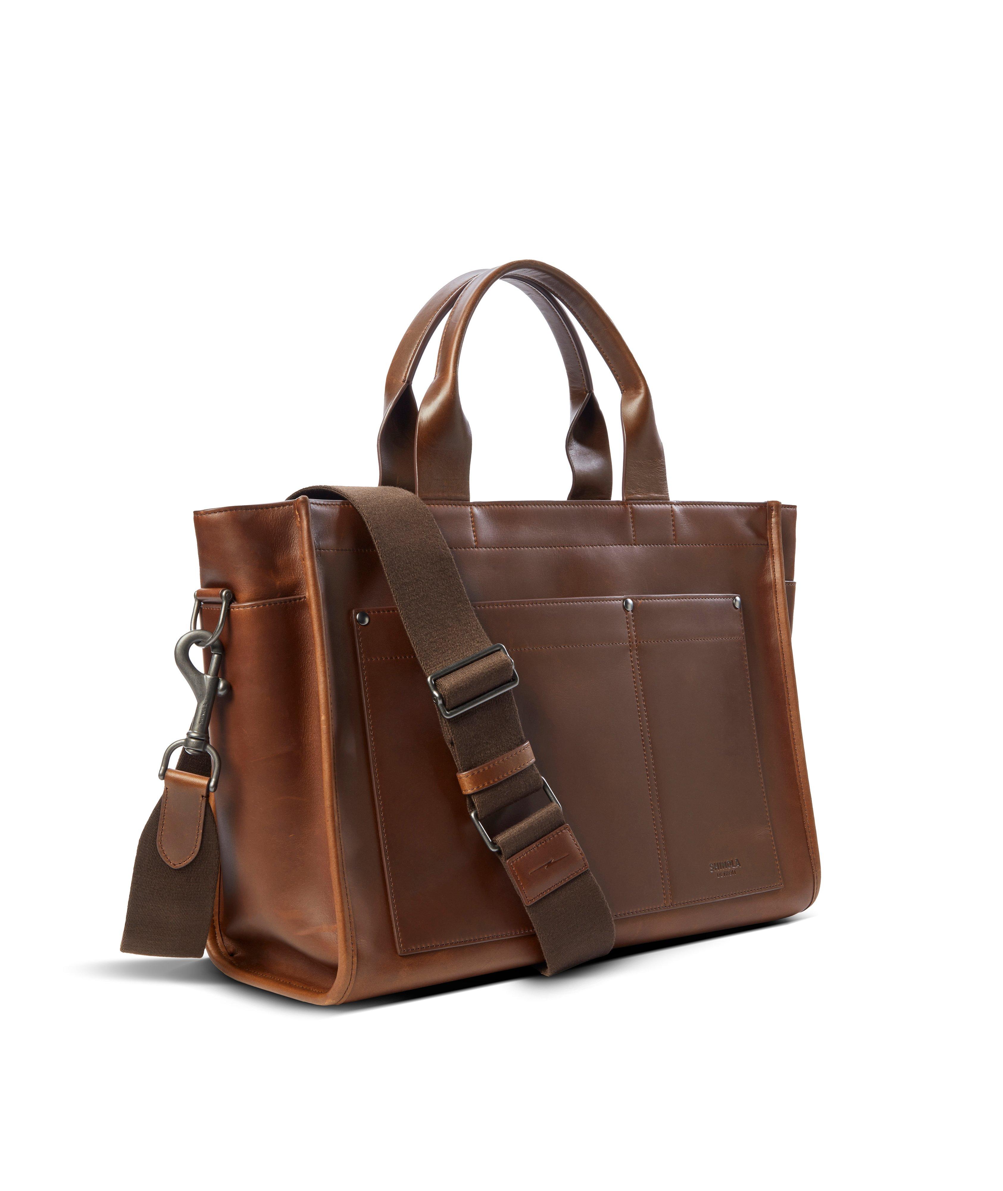 Shinola Bert Navigator Leather Tote | Bags & Cases | Harry Rosen