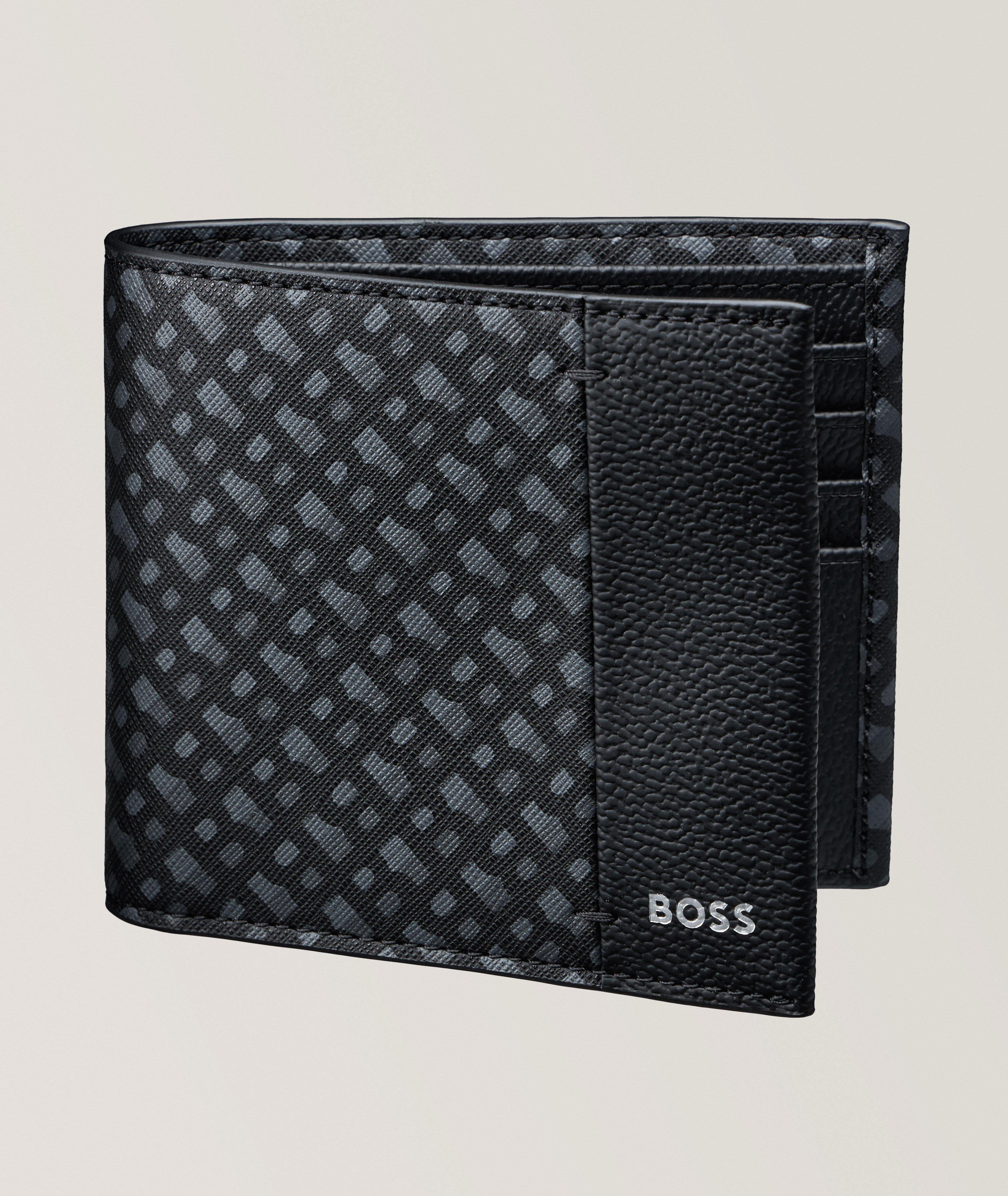BOSS Zair Monogram Bifold Wallet | Wallets | Harry Rosen