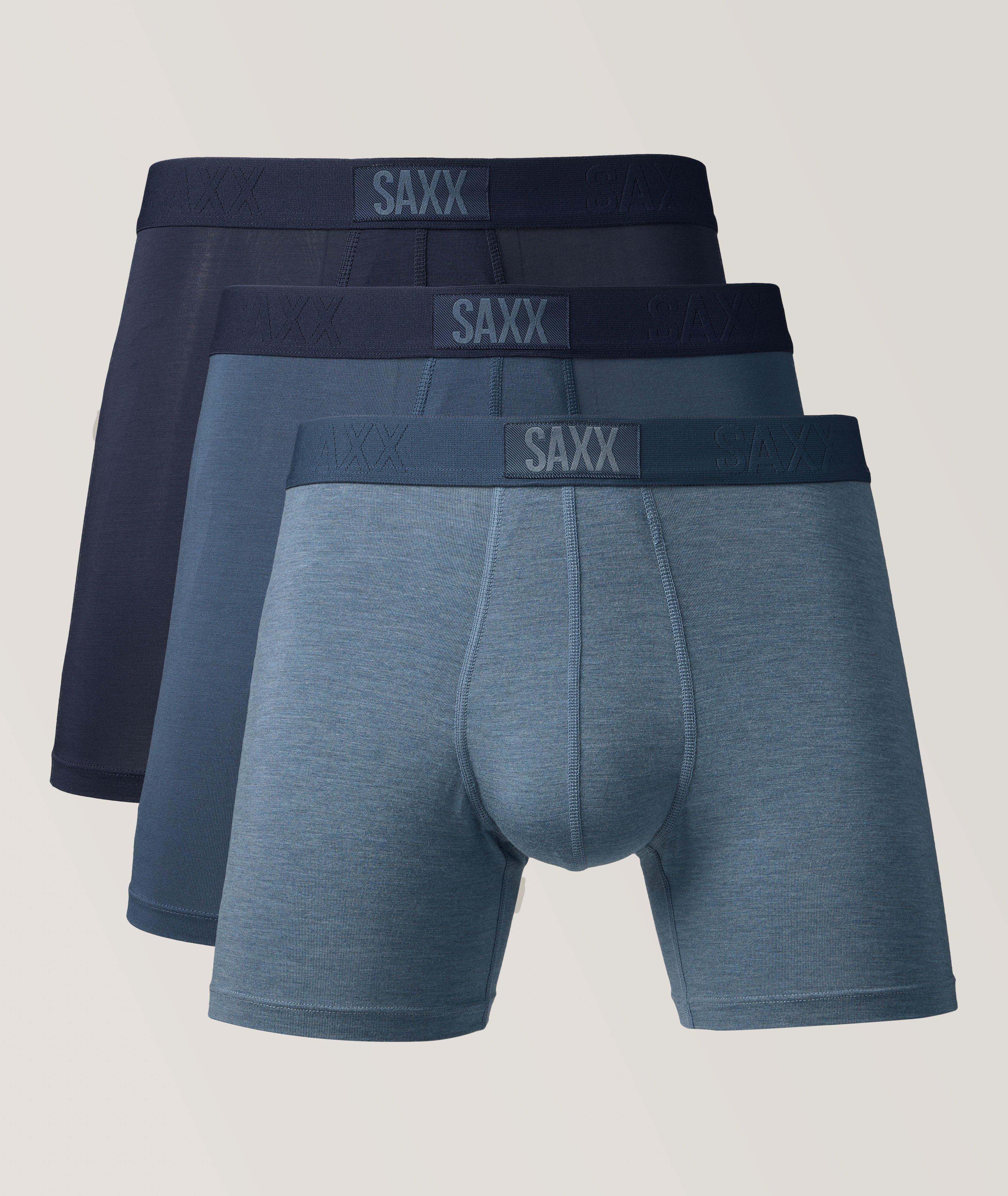 SAXX Three-Pack Vibe Boxer Briefs | Underwear | Harry Rosen