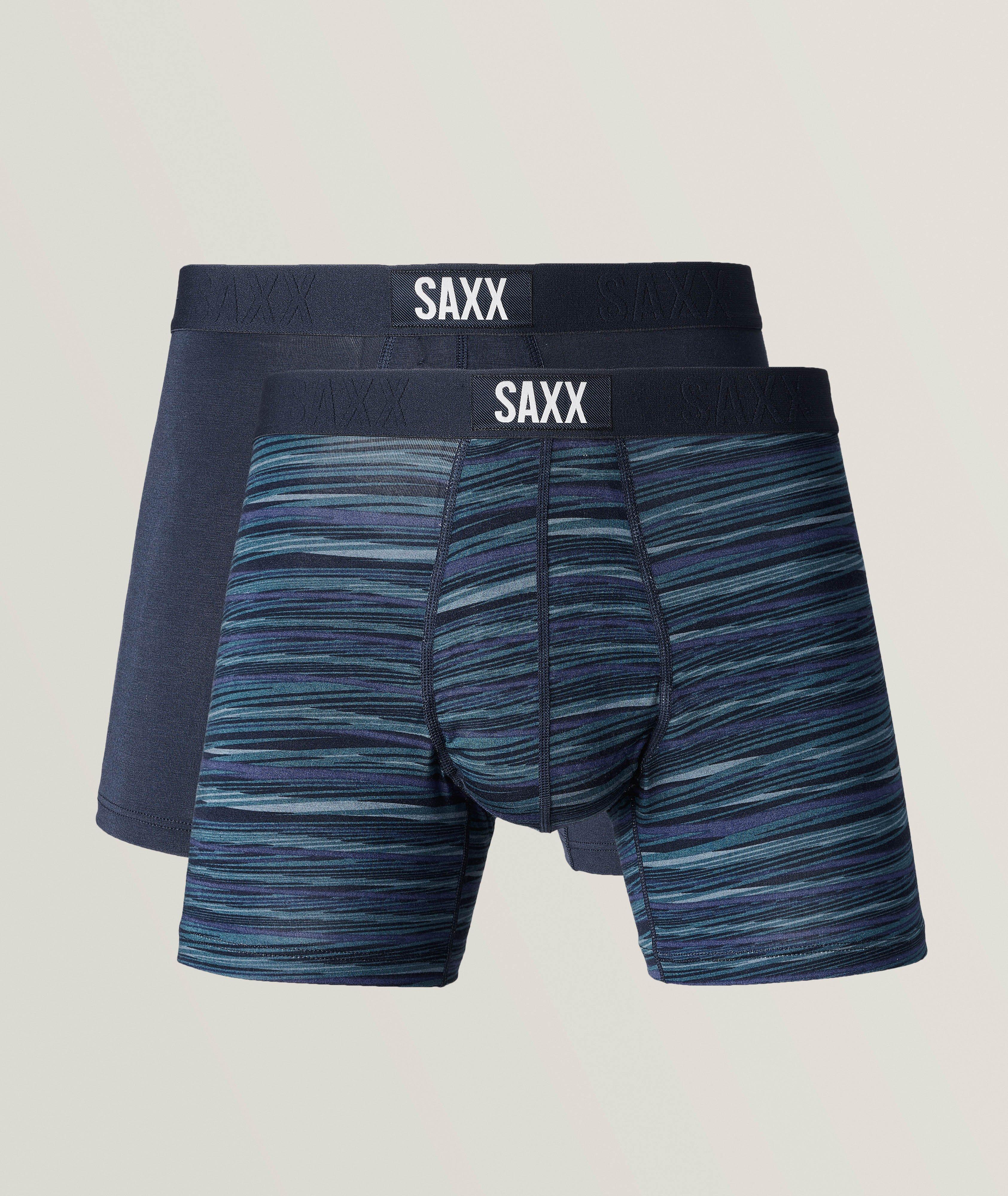 SAXX Two-Pack Vibe Boxer Briefs | Underwear | Harry Rosen