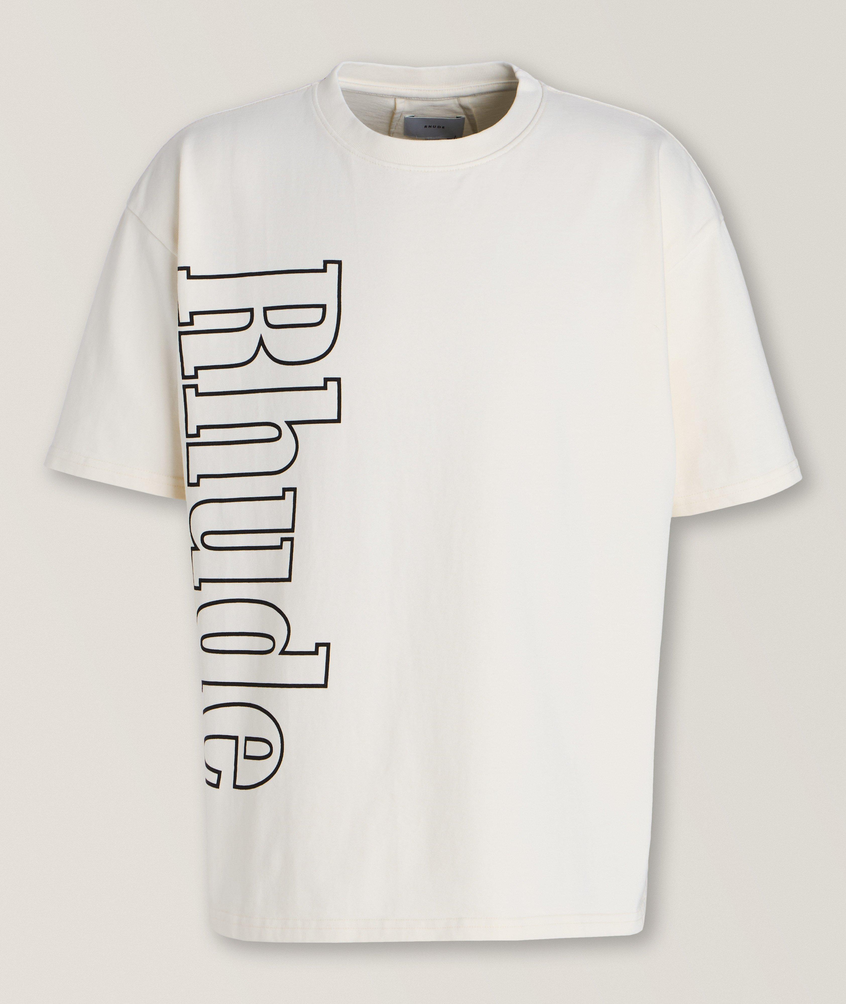 Rhude Oversized Logo Print Cotton T-Shirt | T-Shirts | Harry Rosen