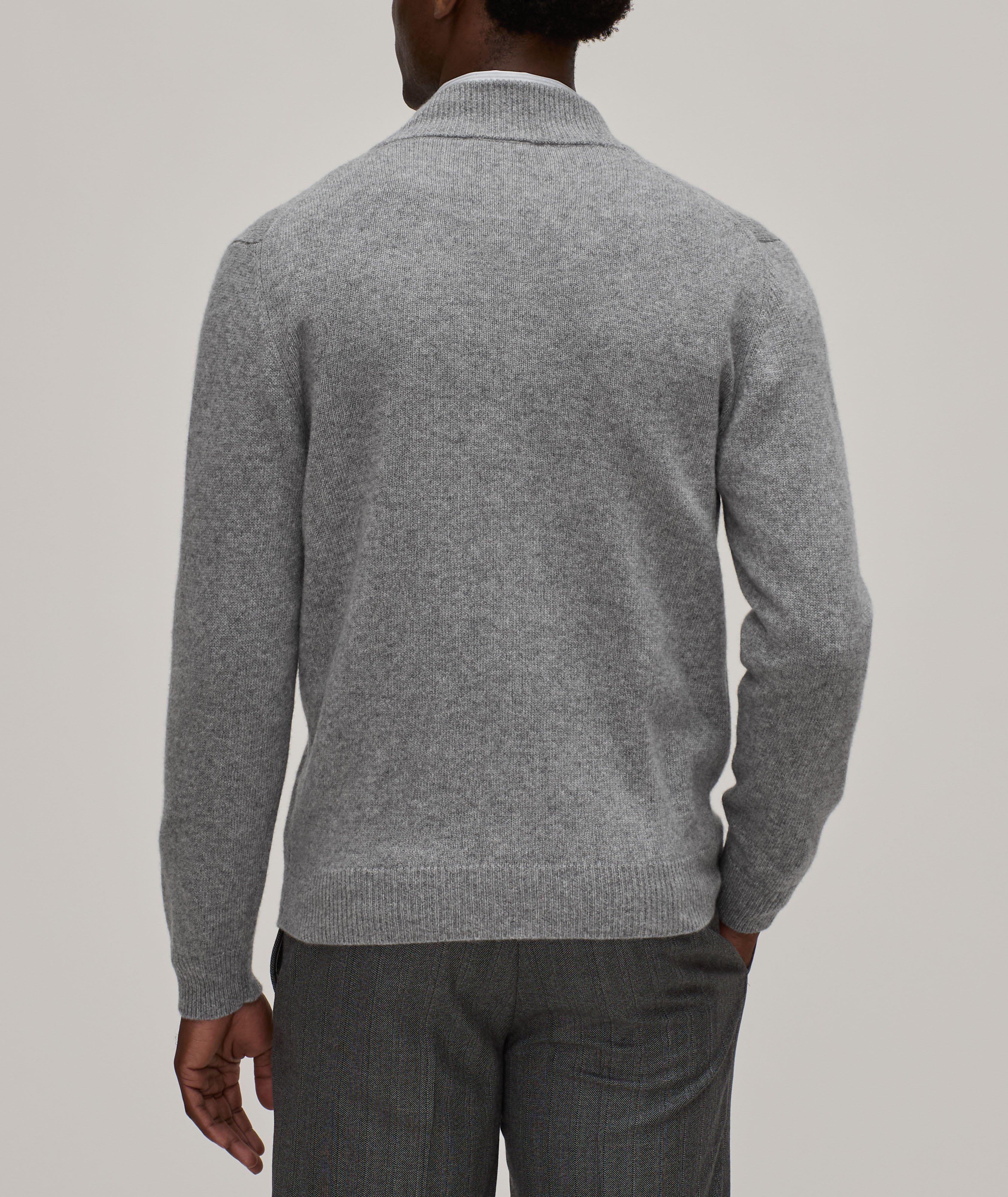 Canali Wool-Cashmere Full-Zip Sweater | Sweaters & Knits | Harry Rosen