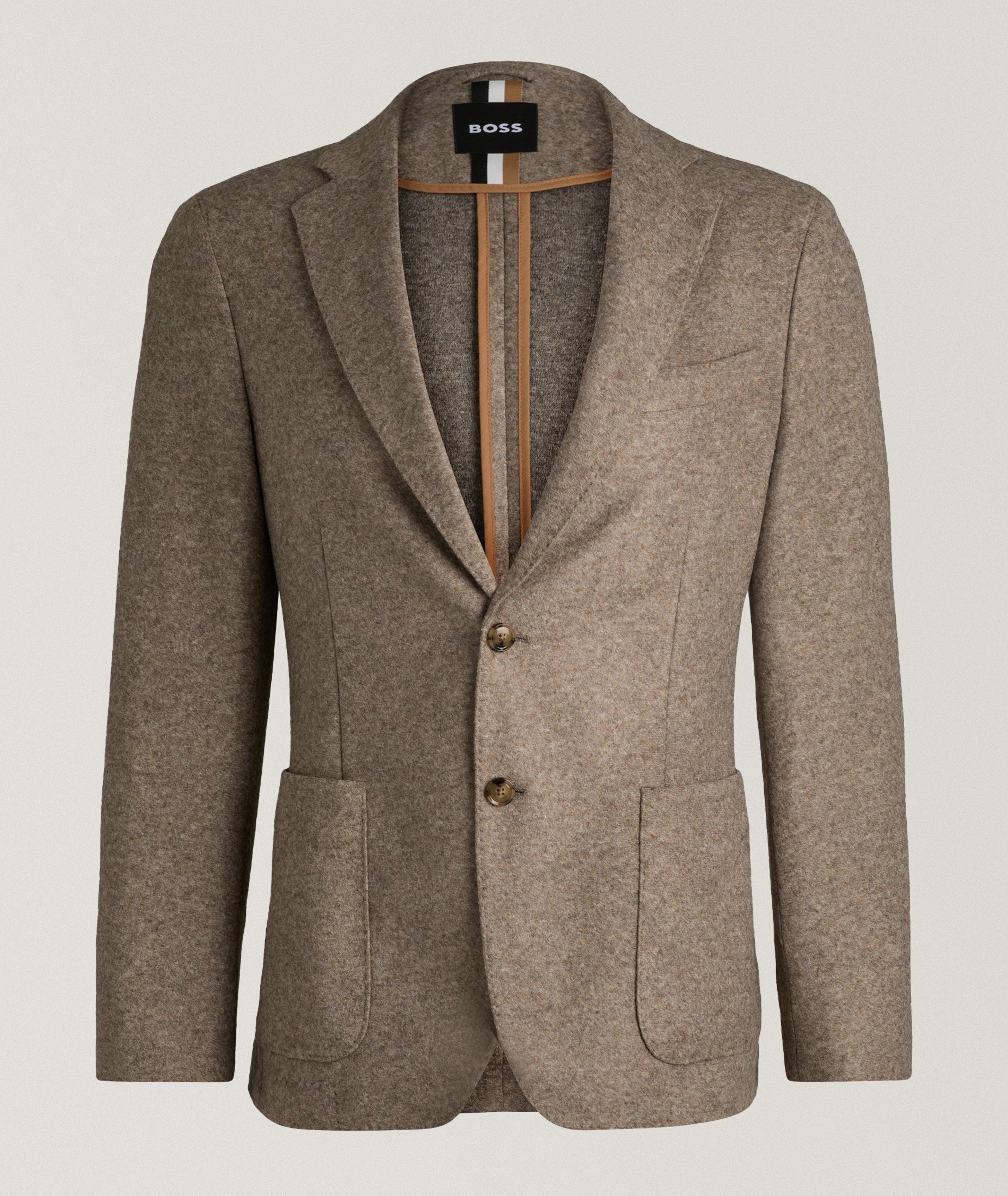 BOSS Hanry Wool-Blend Jersey Sport Jacket | Sport Jackets | Harry Rosen