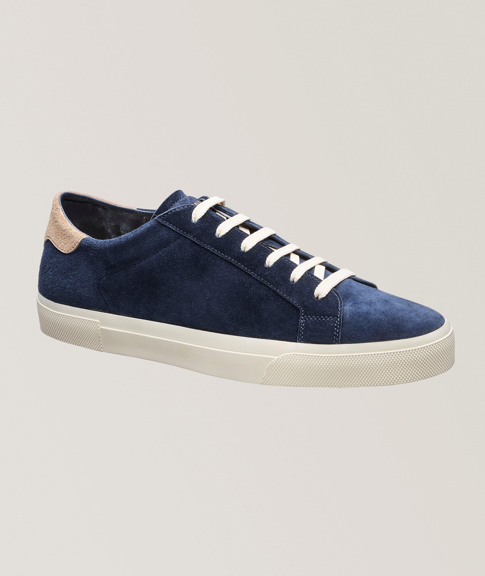 Brunello Cucinelli Suede Back-Tab Sneakers | Sneakers | Harry Rosen