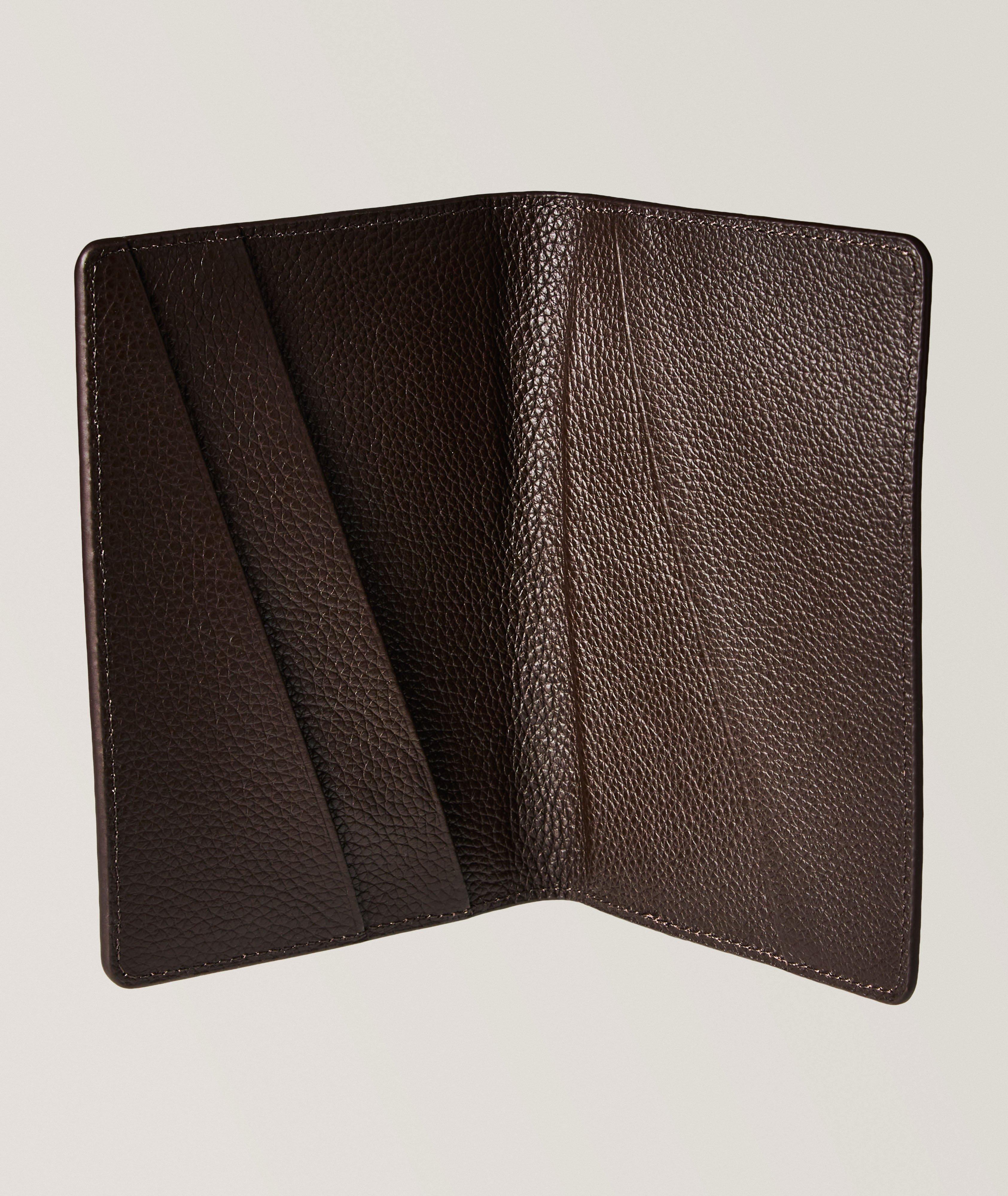 Want Les Essentiels Pearson Pebble-Grained Leather Passport Case ...