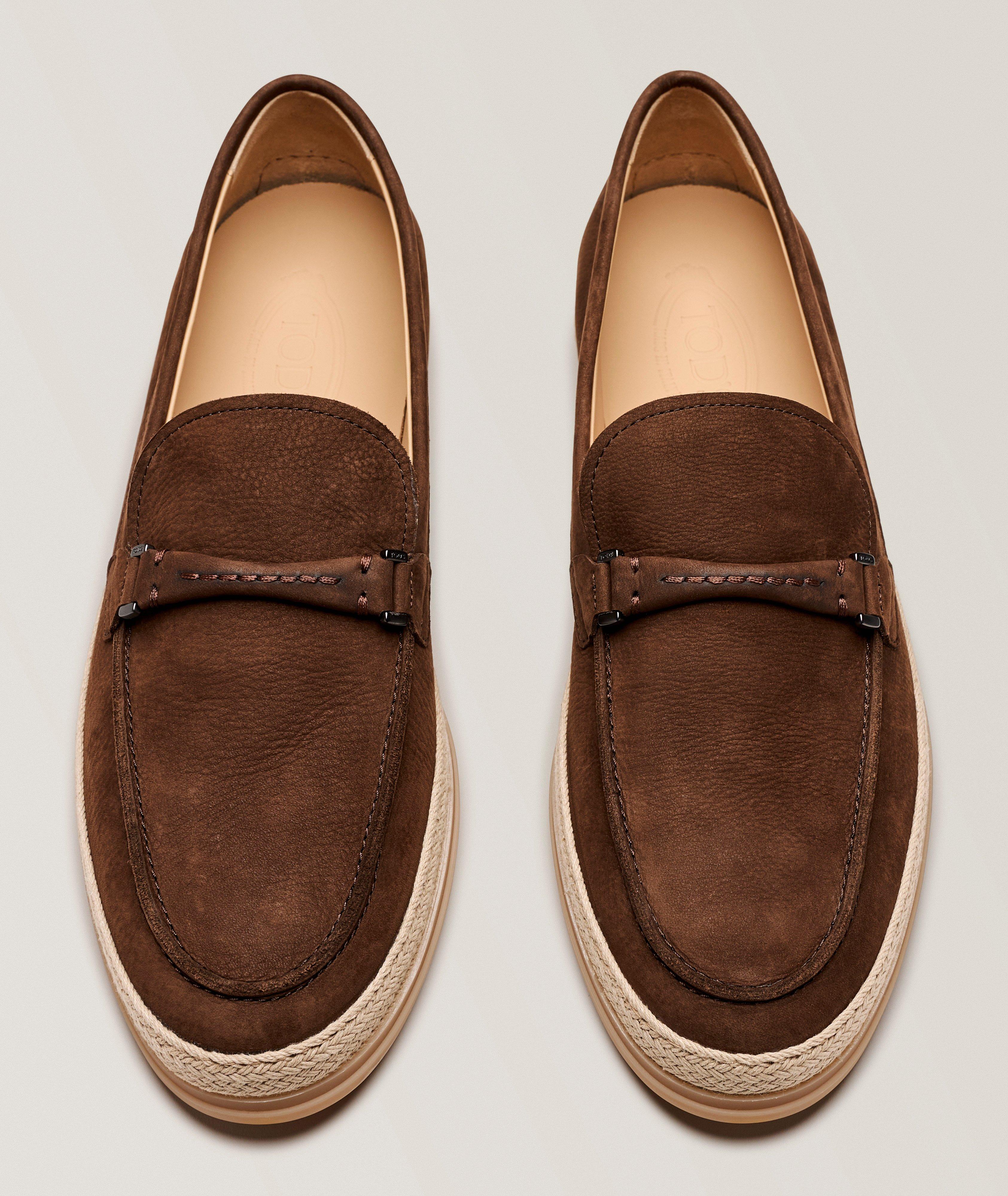 Tod's Flâneurs mors Espadrille en nubuck | Chaussures décontractées ...