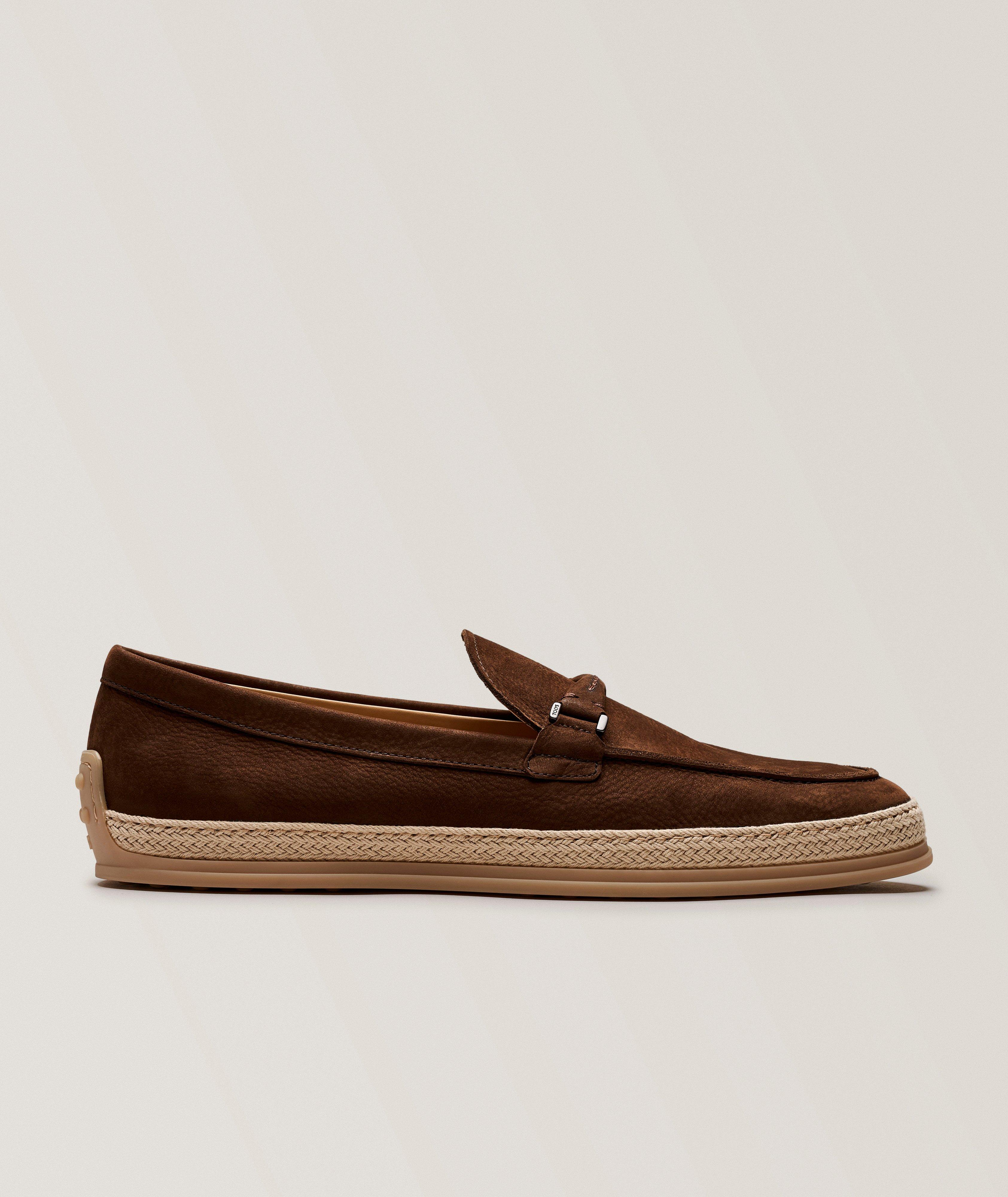 Tod's Flâneurs mors Espadrille en nubuck | Chaussures décontractées ...
